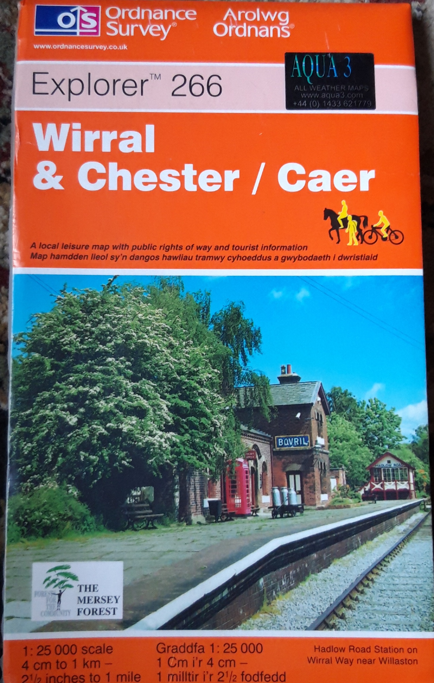 Explorer Map (266) Wirral and Chester / Caer by Ordnance Survey | Goodreads