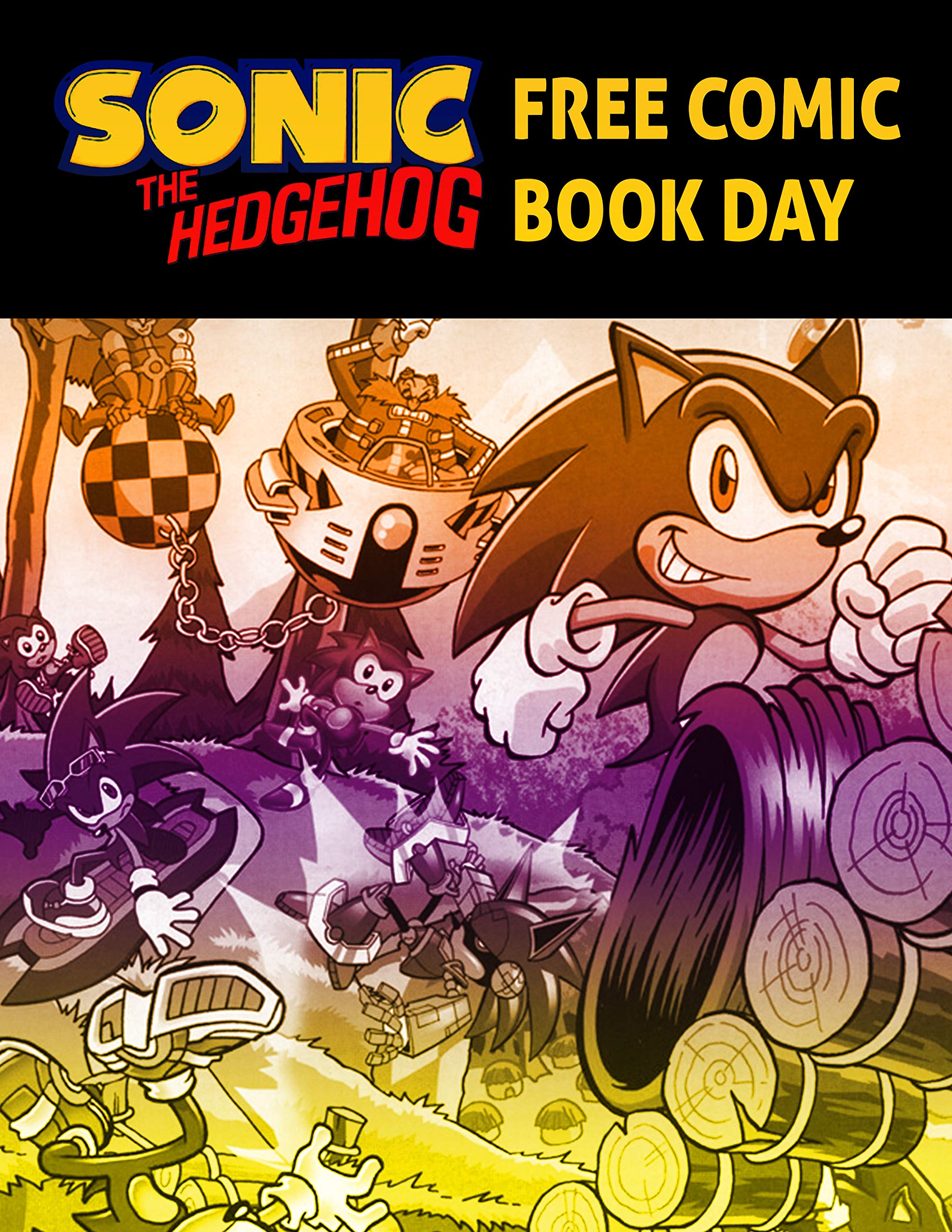Sonic: The Hedgehog Free Comic Book Day Edition Special comic books ...
