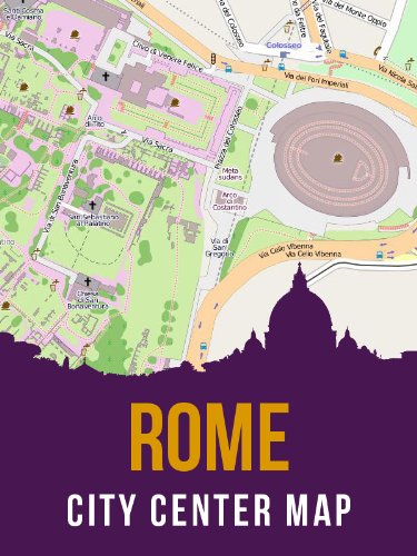 Rome, Italy City Center Street Map by eReaderMaps | Goodreads