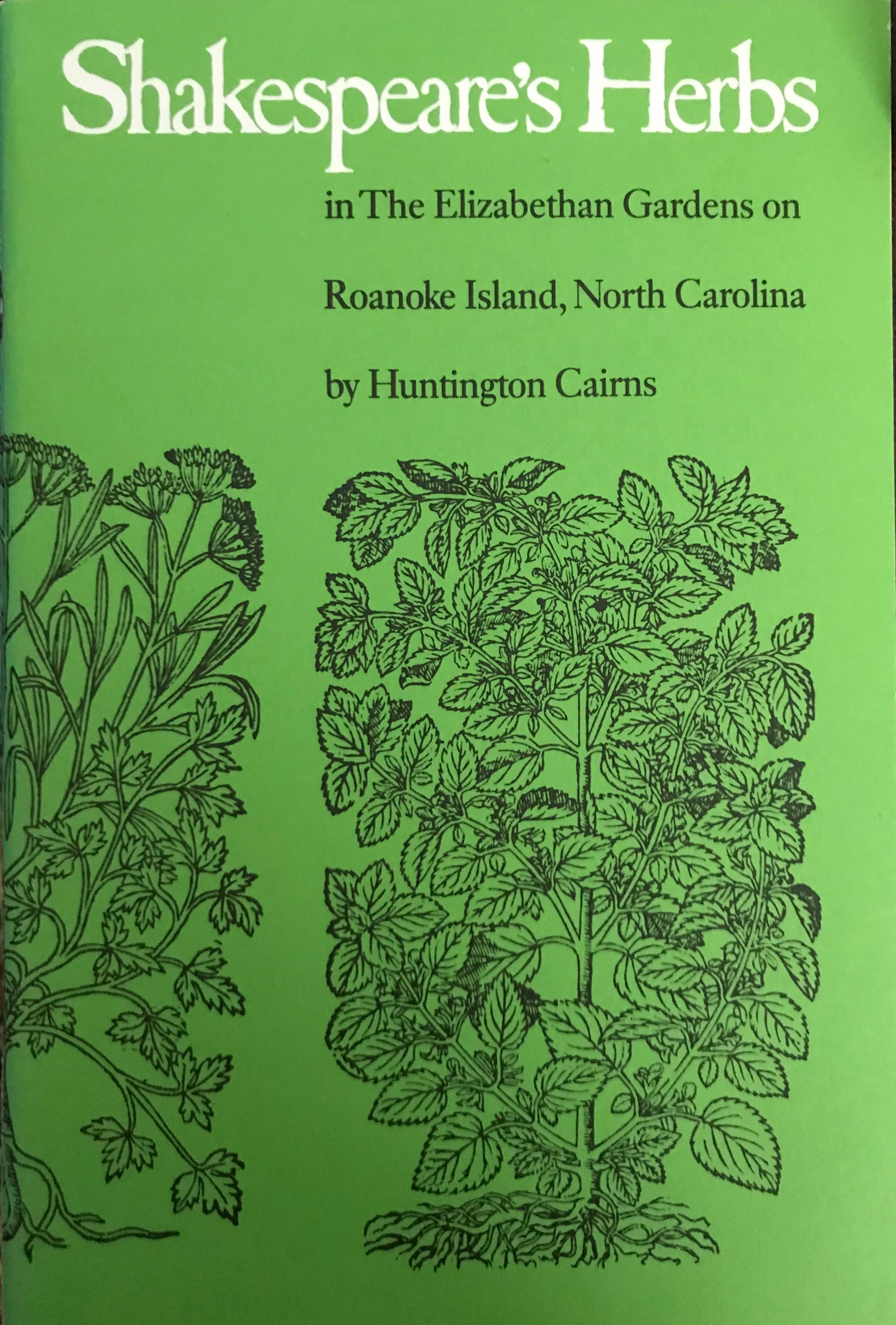 Shakespeare's herbs in the Elizabethan Gardens on Roanoke Island, North ...