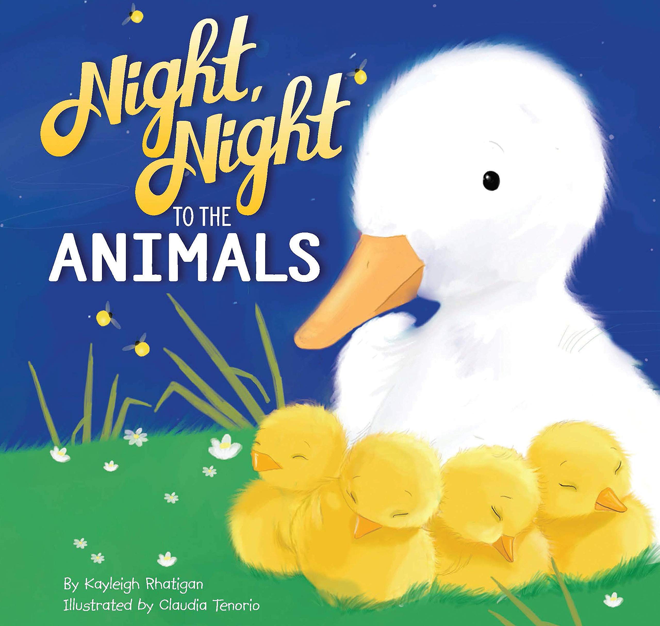 Night, Night to the Animals - Children's Padded Board Book - Bedtime ...