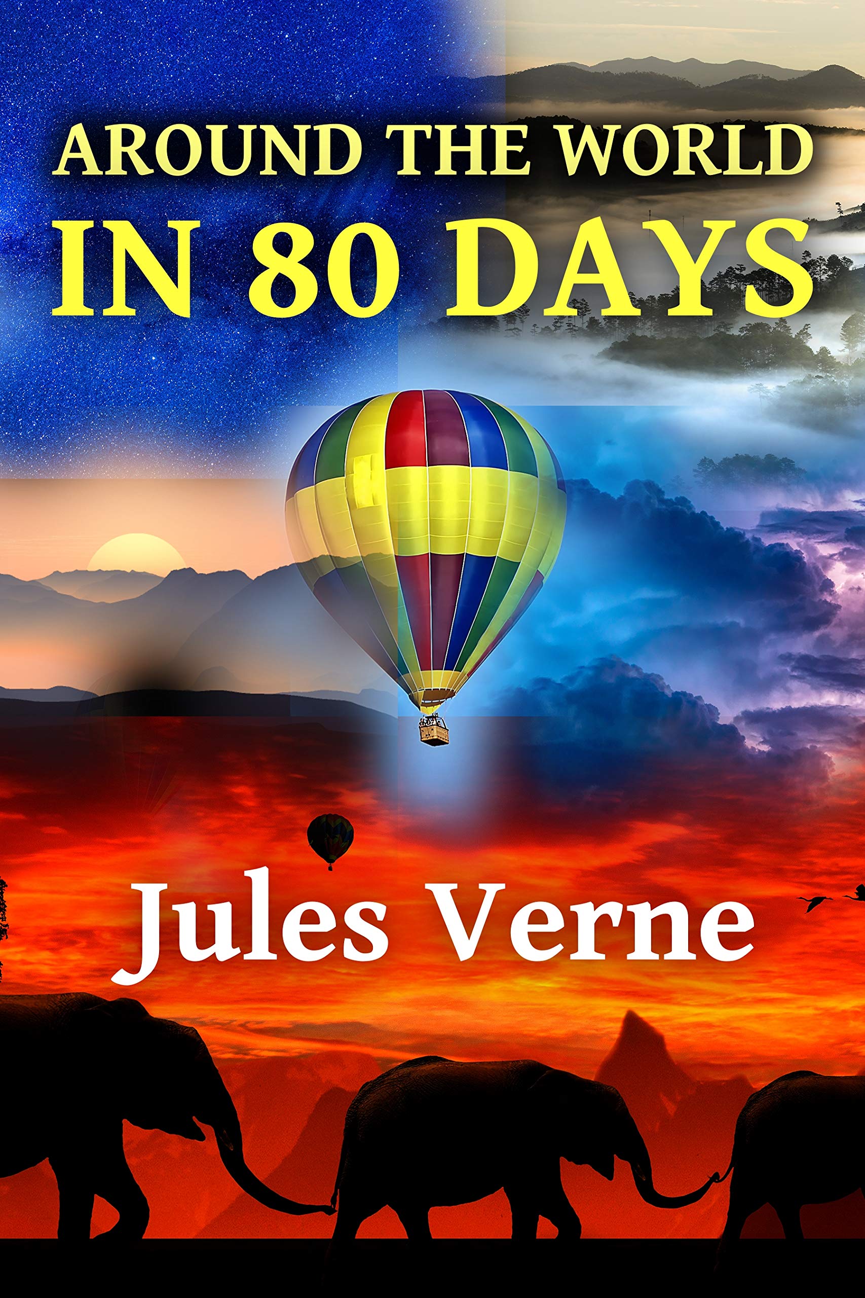 Around the World in 80 Days: with classic and antique illustration by ...