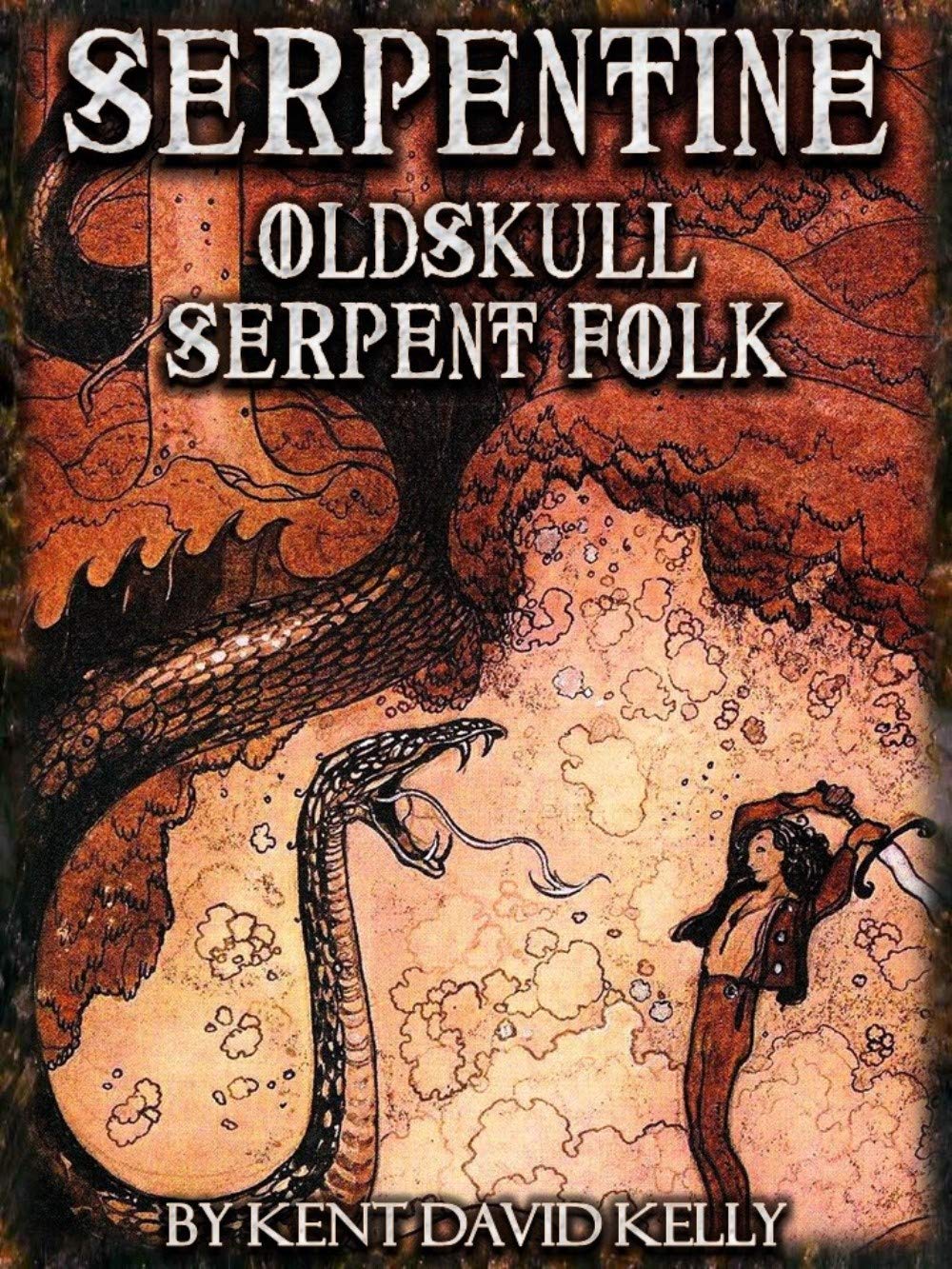 CASTLE OLDSKULL Gaming Supplement ~ Serpentine ~ Oldskull Serpent Folk ...
