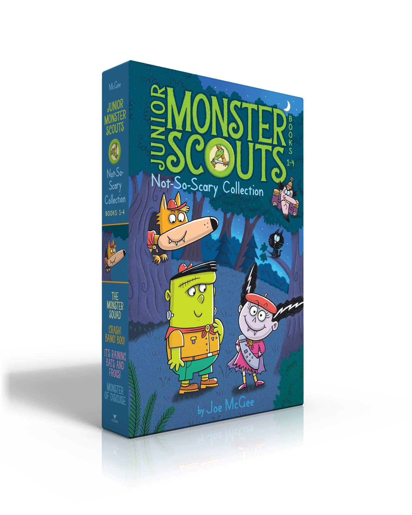 Junior Monster Scouts Not-So-Scary Collection Books 1-4 (Boxed Set ...