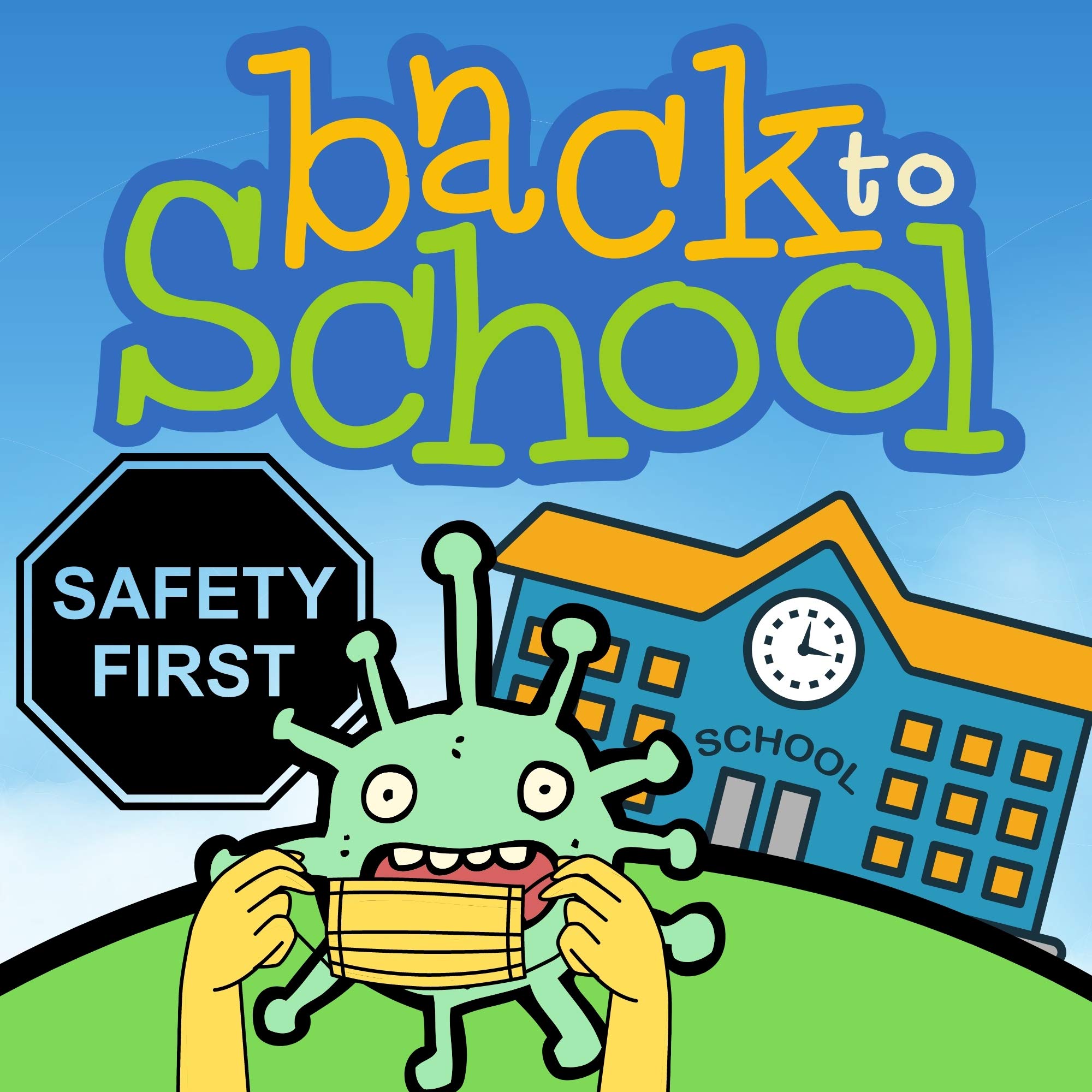 Back to school SAFETY FIRST: A Children's Guide & Activity Book by Jean ...