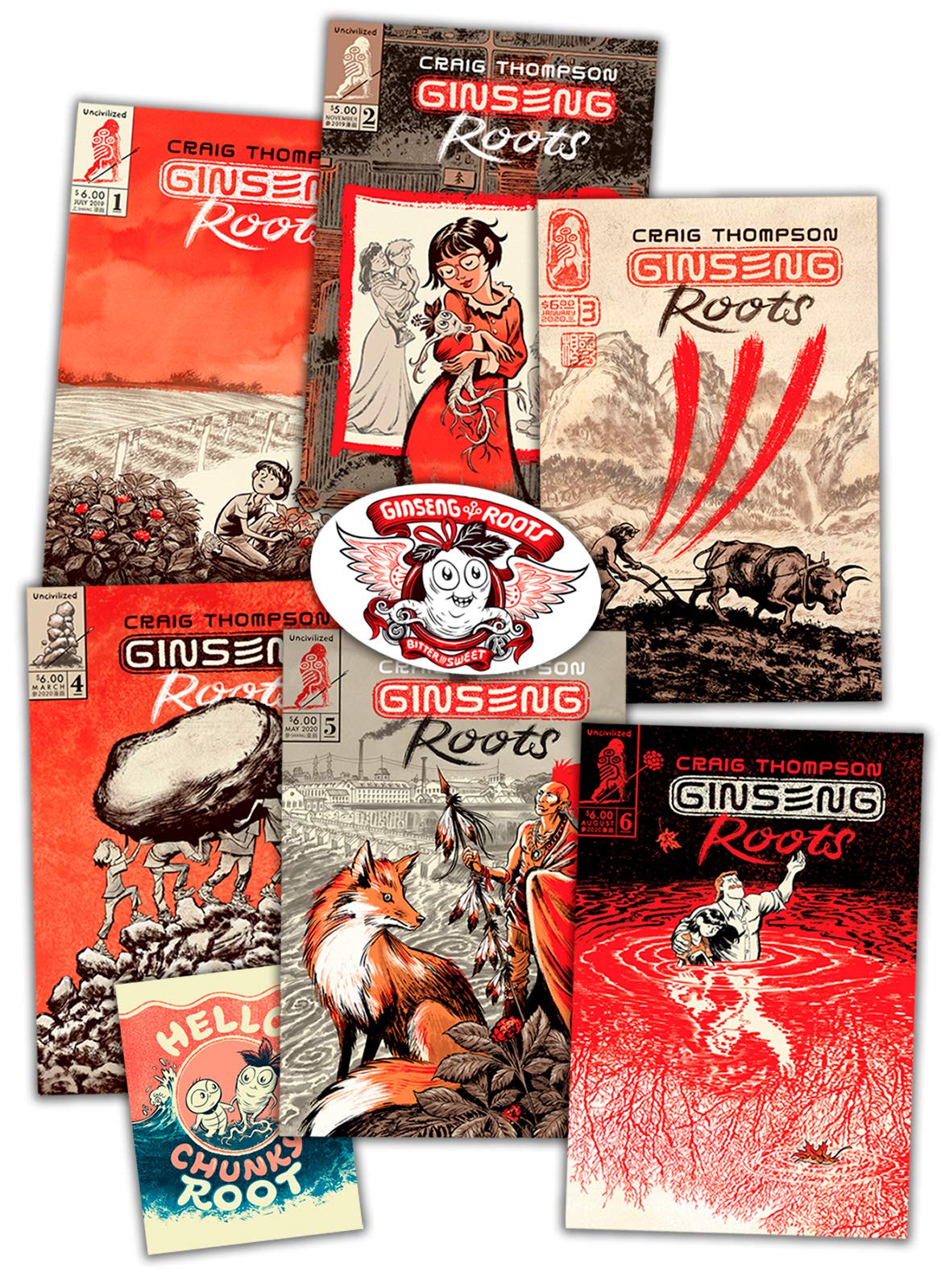 Ginseng Roots 1-6: Set of Issues 1-6 by Craig Thompson | Goodreads