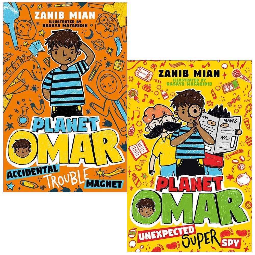 Planet Omar Series 3 Books Collection Set By Zanib Mian by Zanib Mian ...