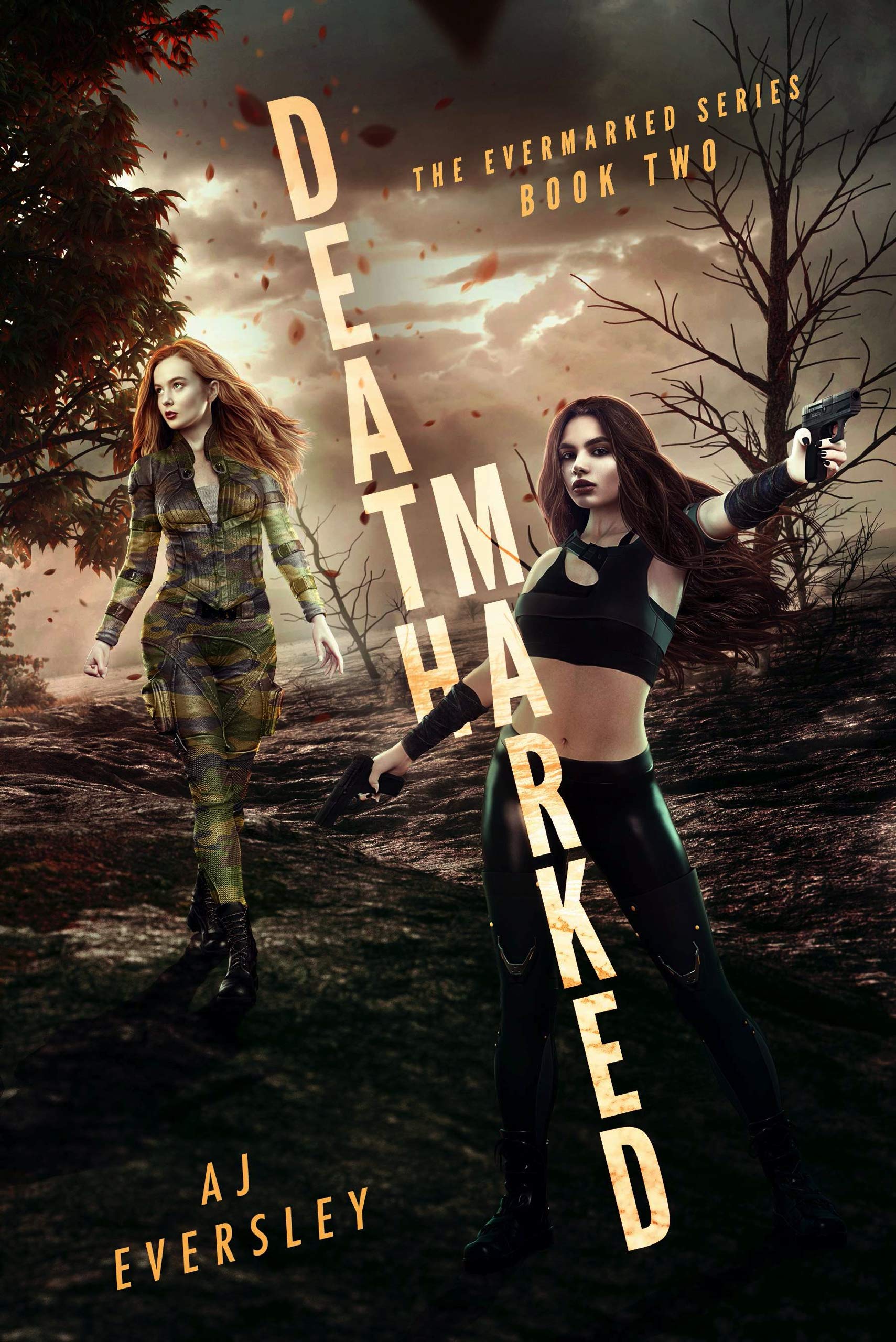 DeathMarked (EverMarked Book 2) by AJ Eversley | Goodreads