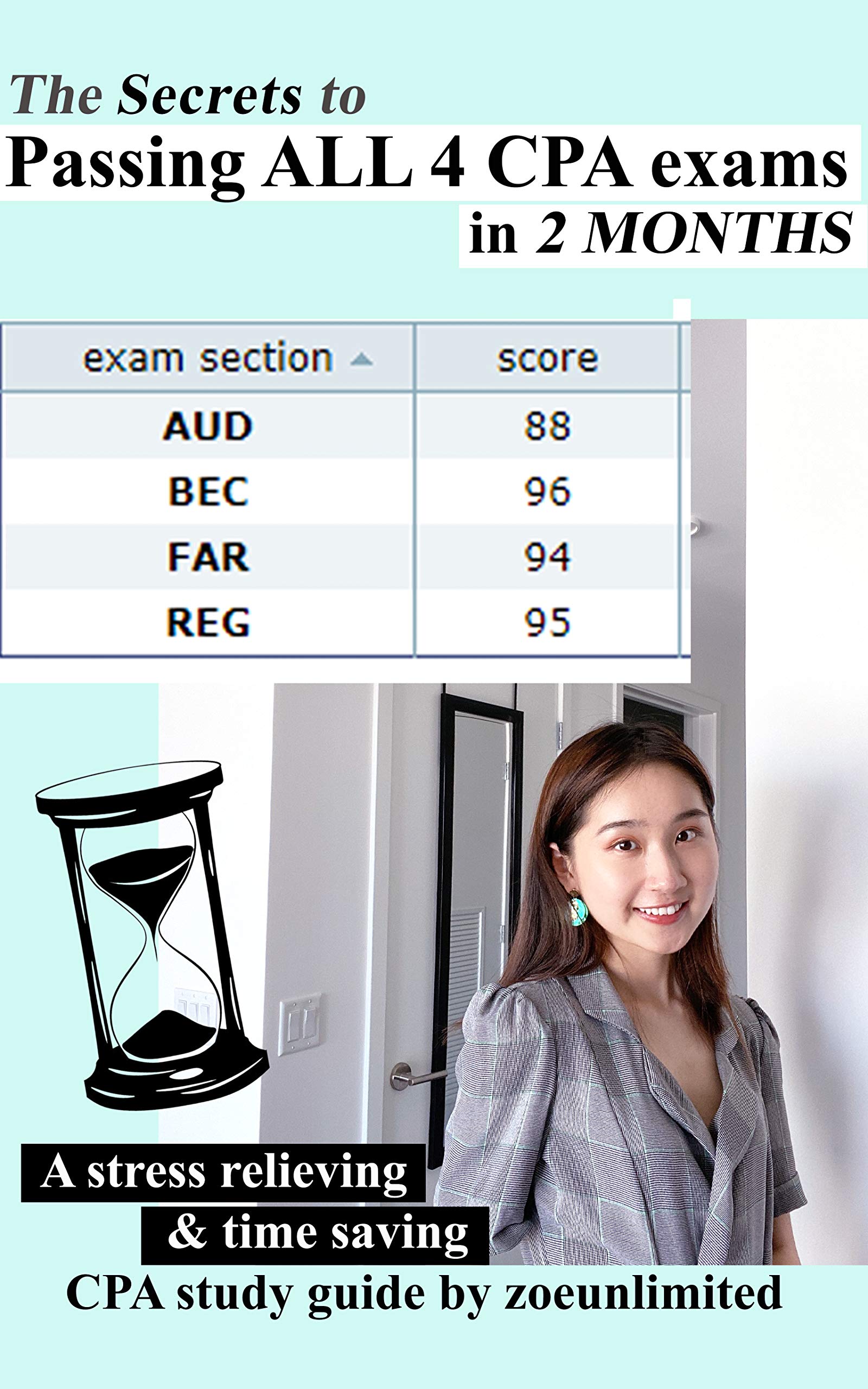 The Secrets to Passing ALL 4 CPA exams in 2 MONTHS: A stress relieving ...