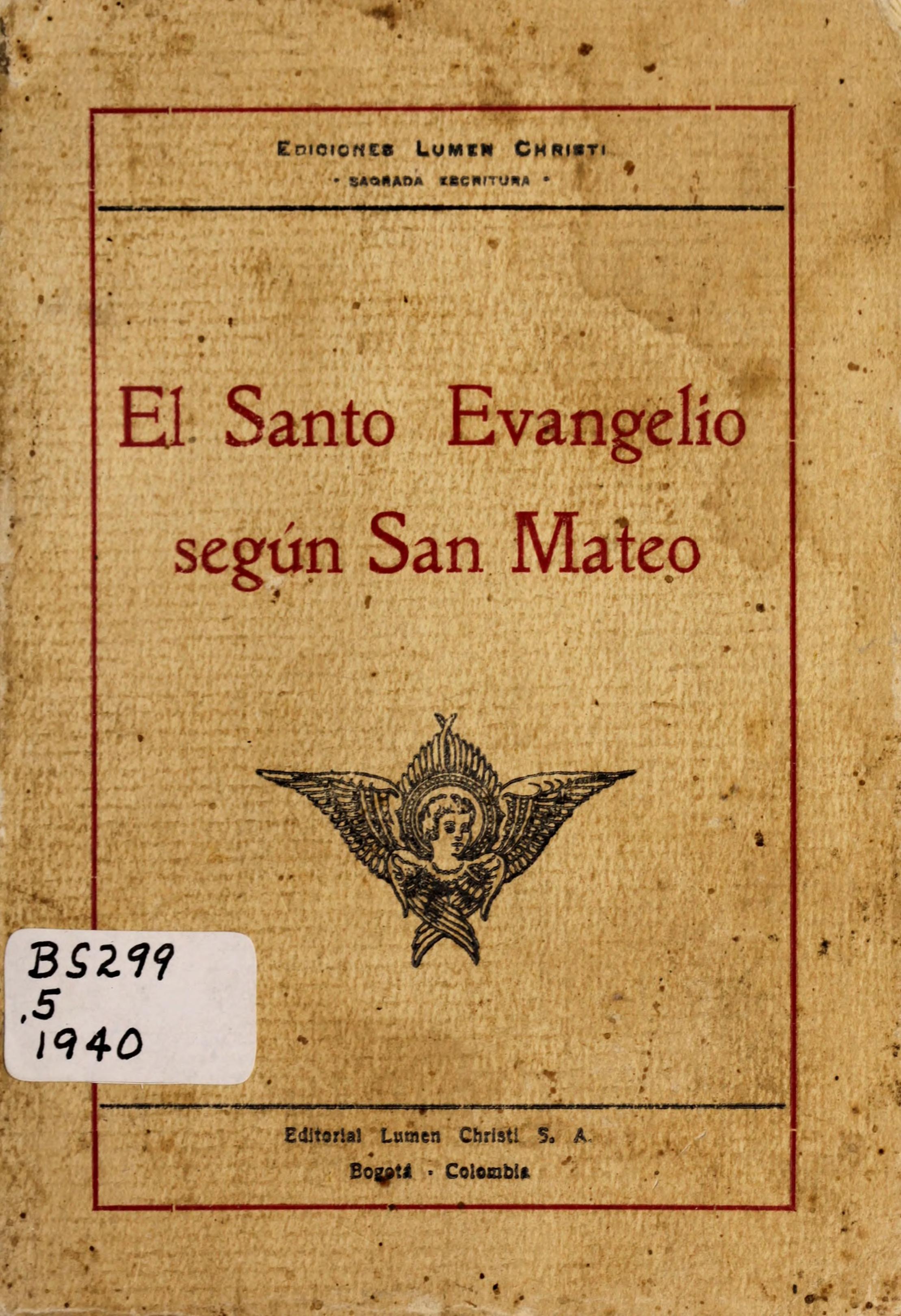 El Santo Evangelio según San Mateo by José Manuel Díaz | Goodreads