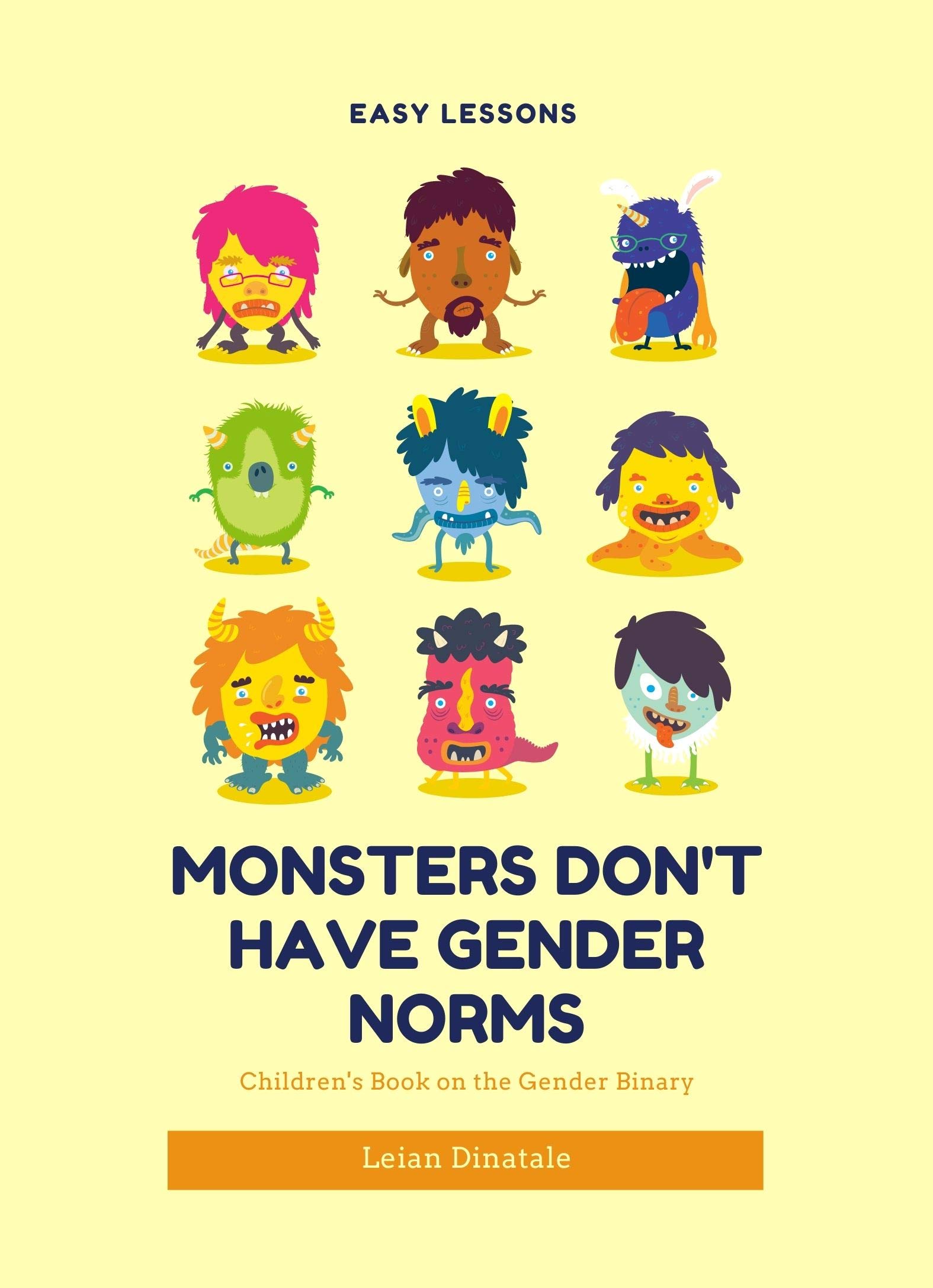 Monsters Don't Have Gender Norms: Children's Book on the Gender Binary ...