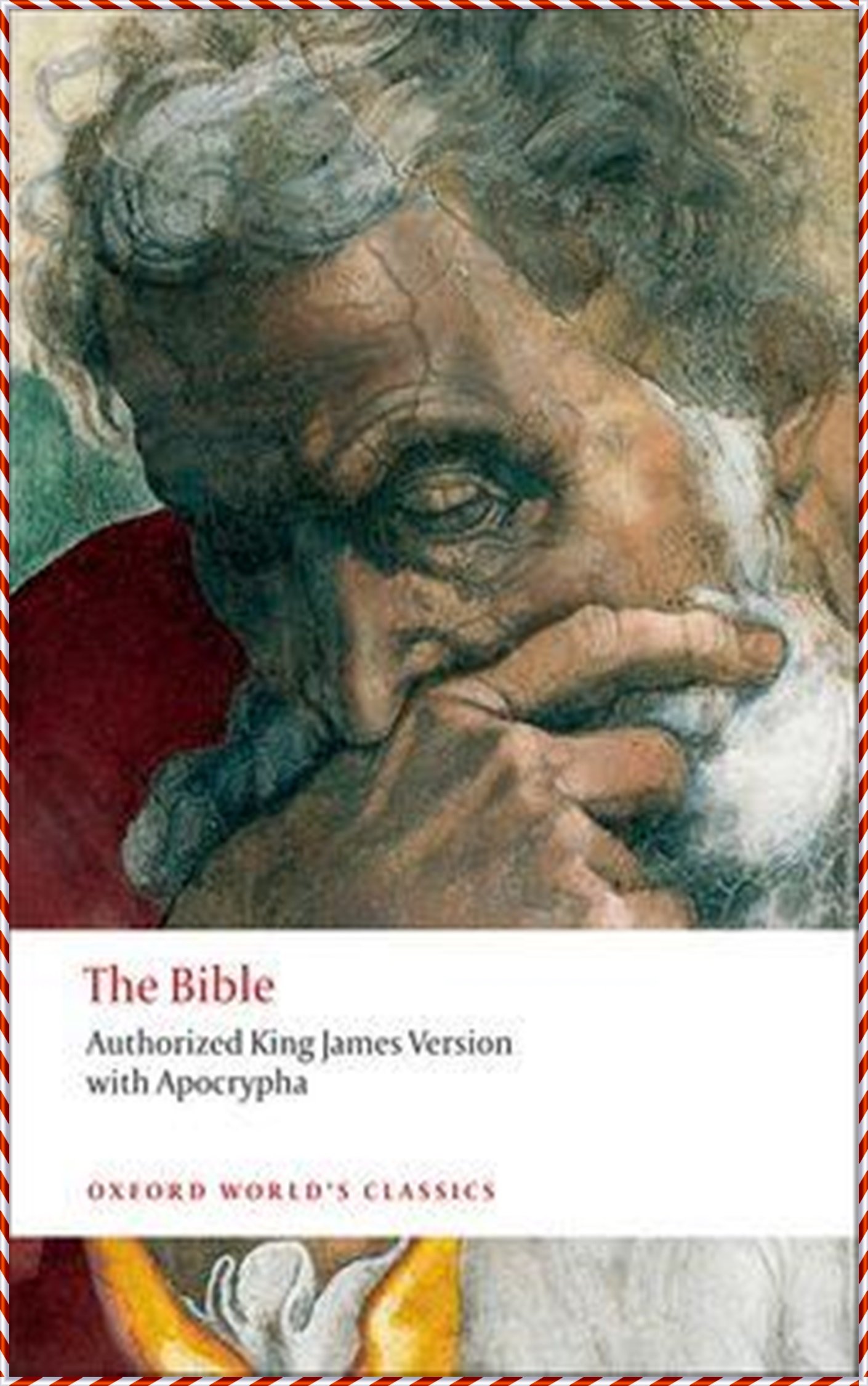 The Bible: Authorized King James Version with Apocrypha by Anonymous ...