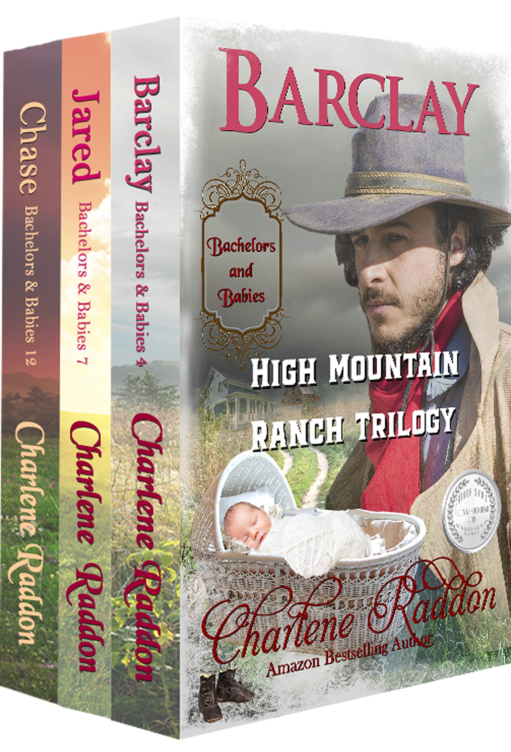 High Mountain Ranch Trilogy: Bachelors & Babies, Barclay, Jared, Chase ...