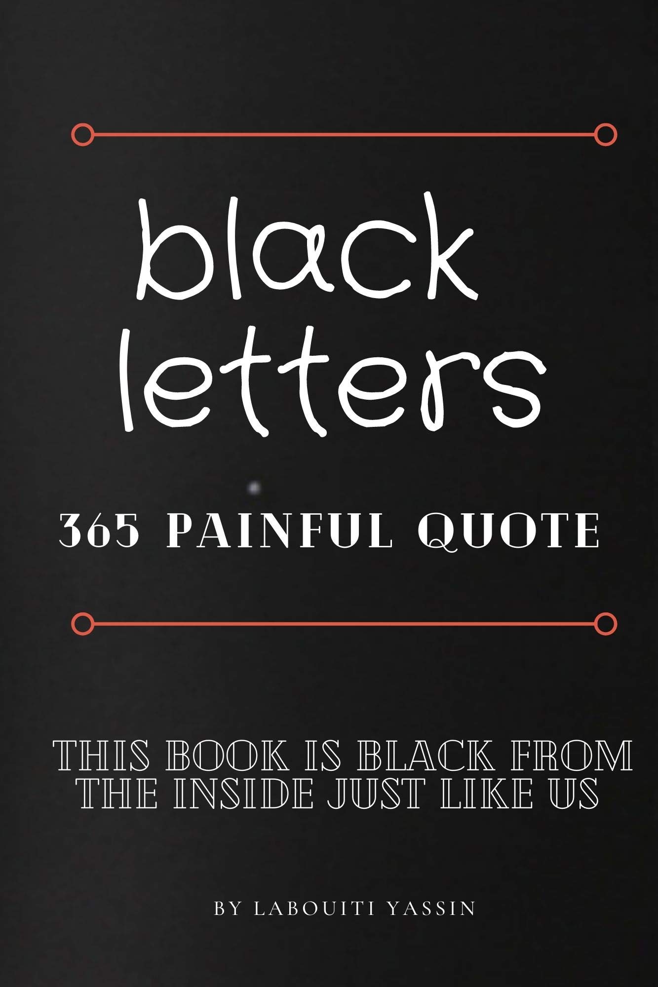 black letters: 365 painful quote, sadness, heartbreak, depression, pain ...