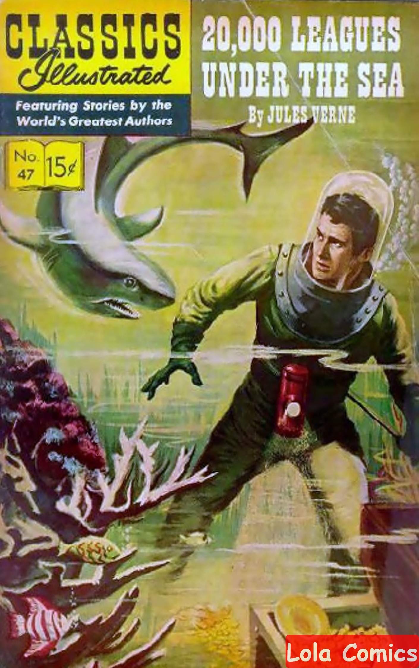 Twenty Thousand Leagues Under the Sea by Classics Illustrated | Goodreads
