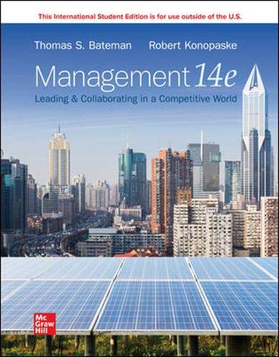 ISE Management: Leading & Collaborating in a Competitive World by Thomas Bateman | Goodreads