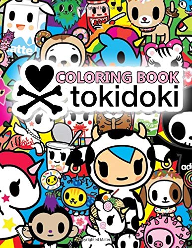 tokidoki Coloring Book: Funny Adult Coloring Books for Stress Relief by ...