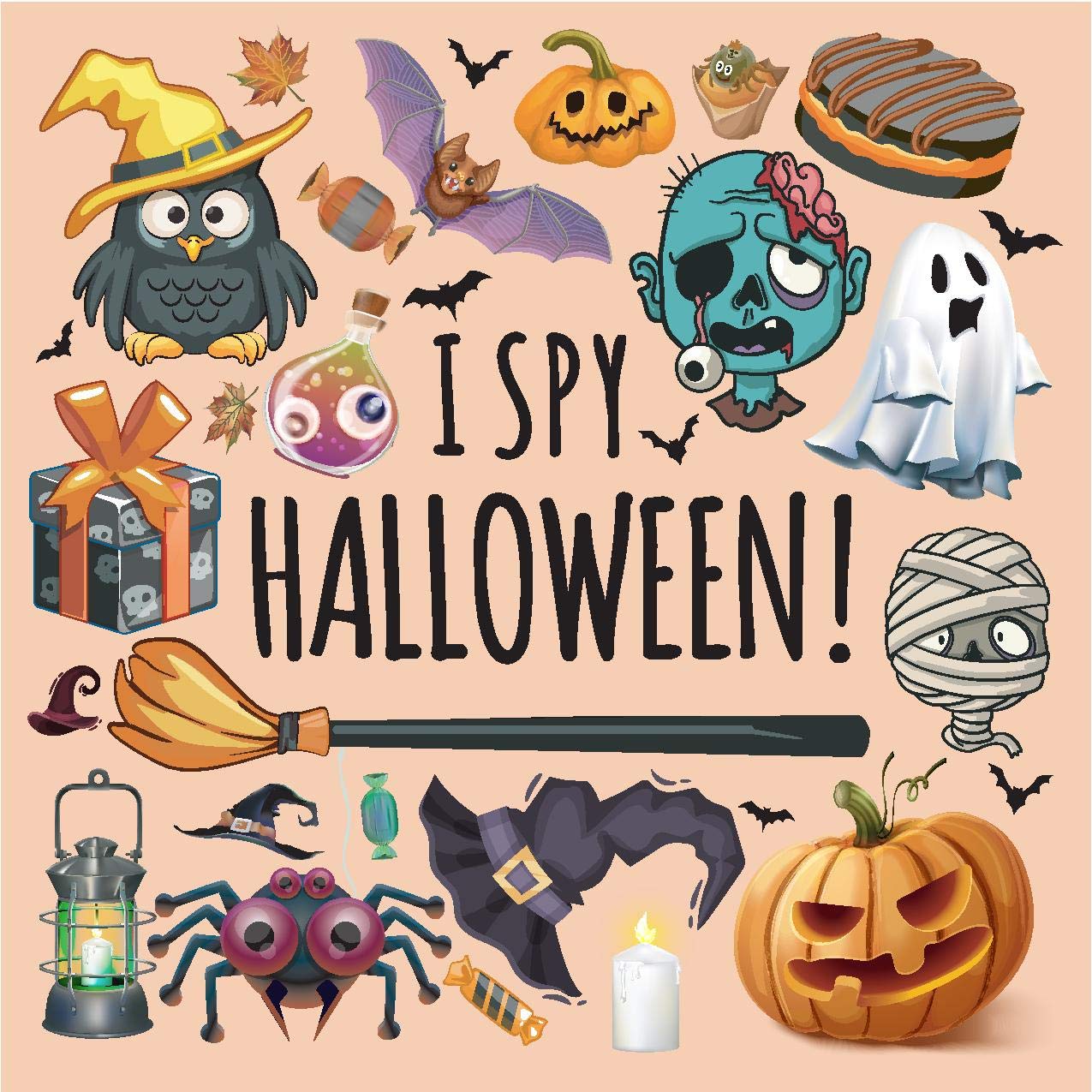 I Spy Halloween!: A Fun Guessing Game for 3 Years Old and Up | Scary ...