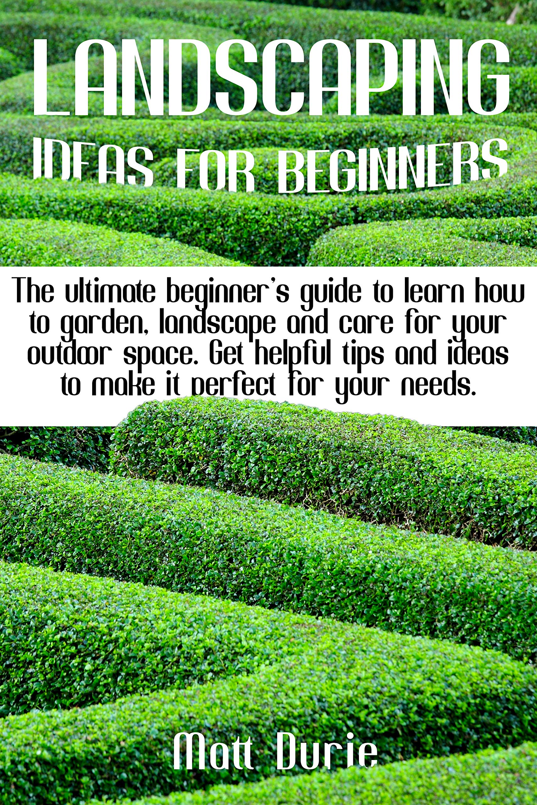 LANDSCAPING FOR BEGINNERS: A Step-By Step Guide to Create Your Dream ...