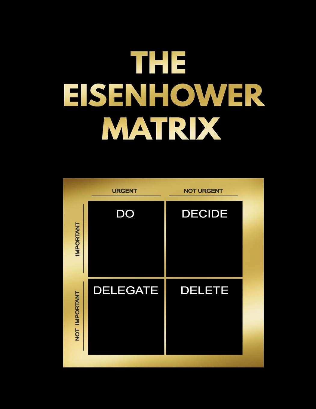 The Eisenhower Matrix: Task Management Through Notebook, Distinguish ...
