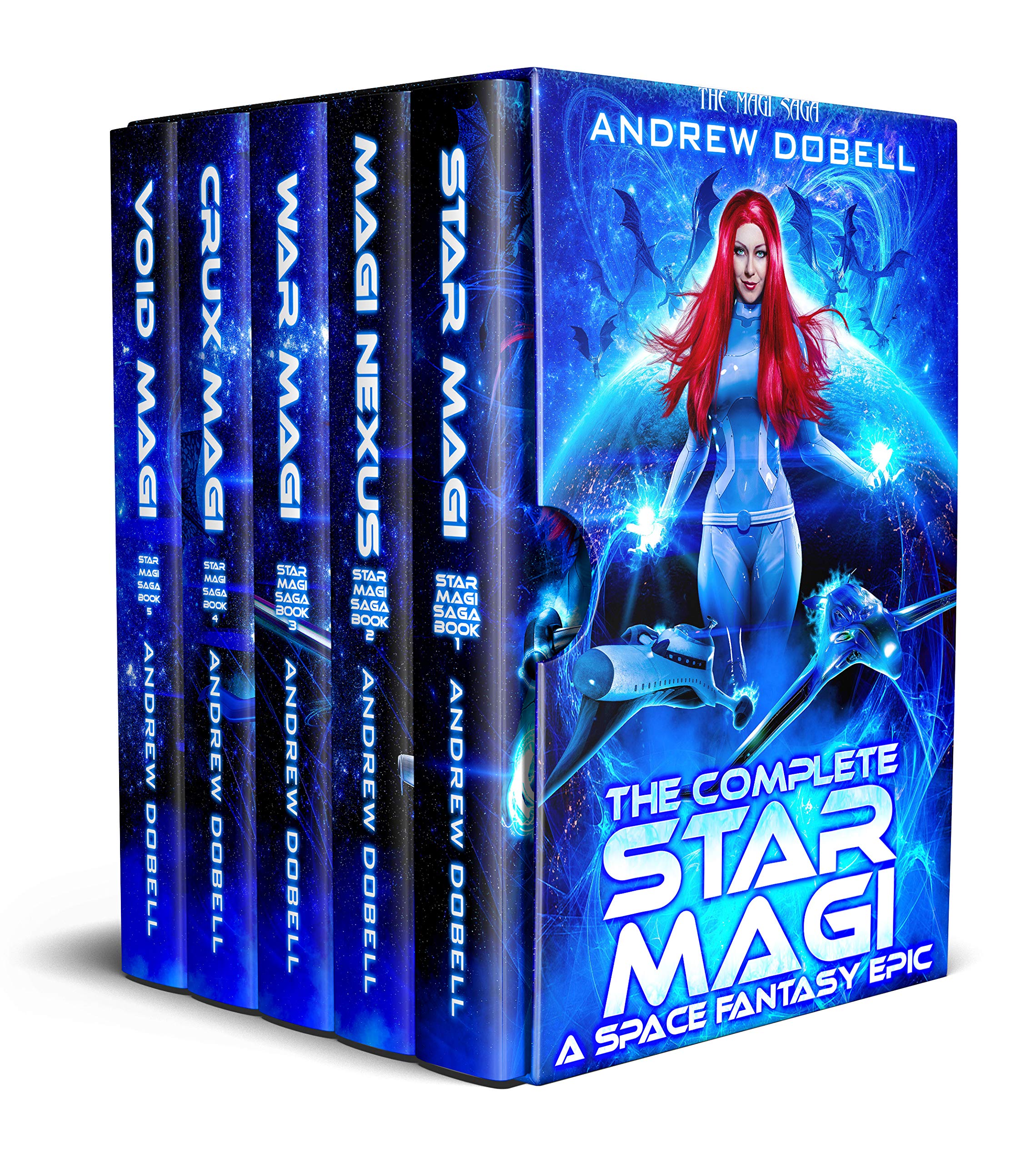 Magi Ascendence: A Five Book Space Fantasy Adventure by Andrew Dobell ...