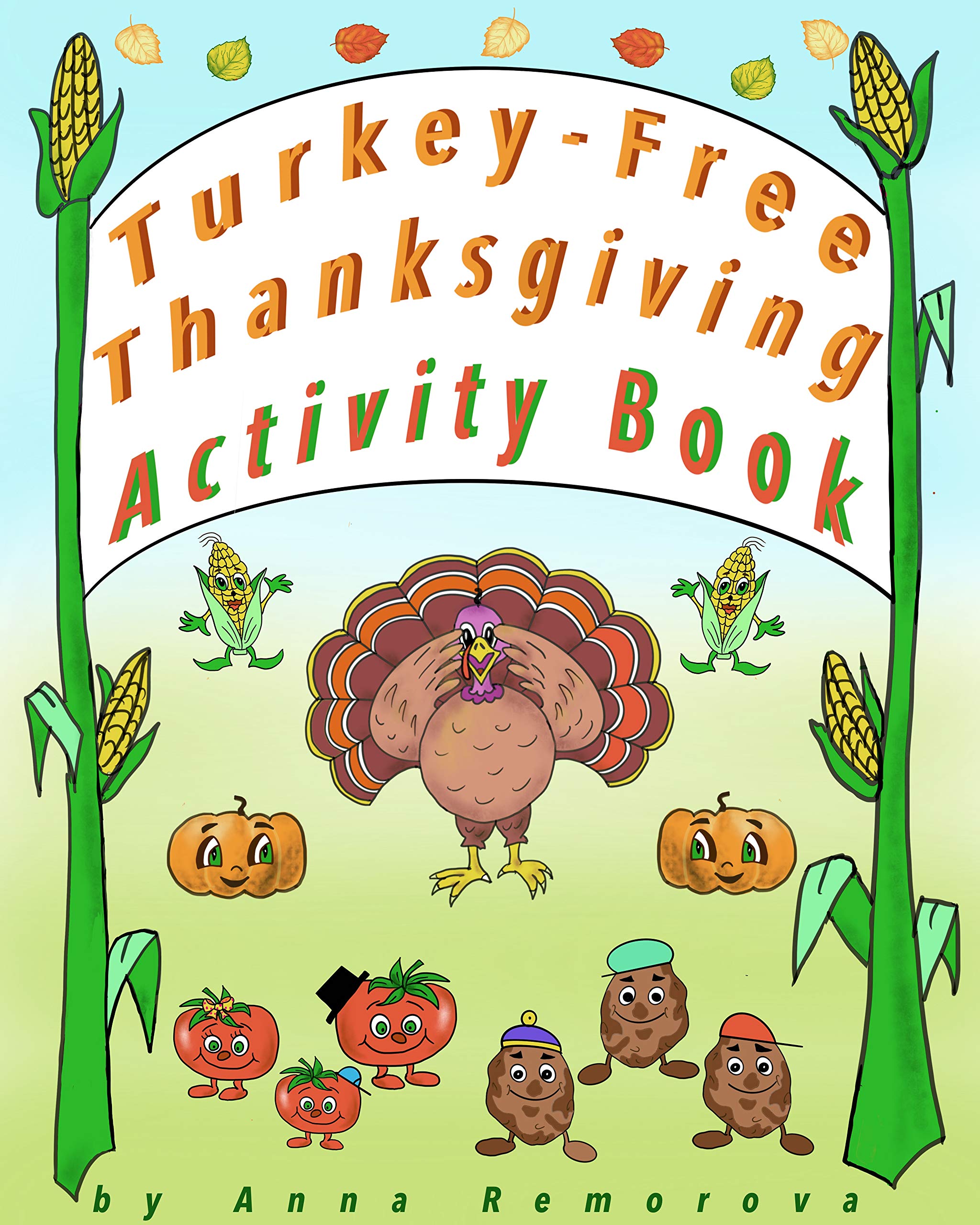 Turkey-Free Thanksgiving Activity Book: Spot the Difference, Mazes ...