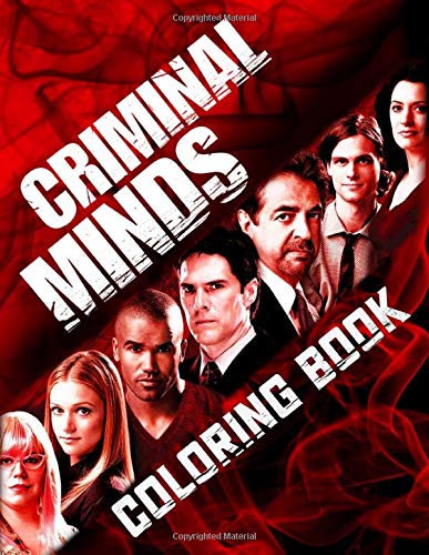 Criminal Minds Coloring Book: Great Gift For Adults Who Love Watching ...