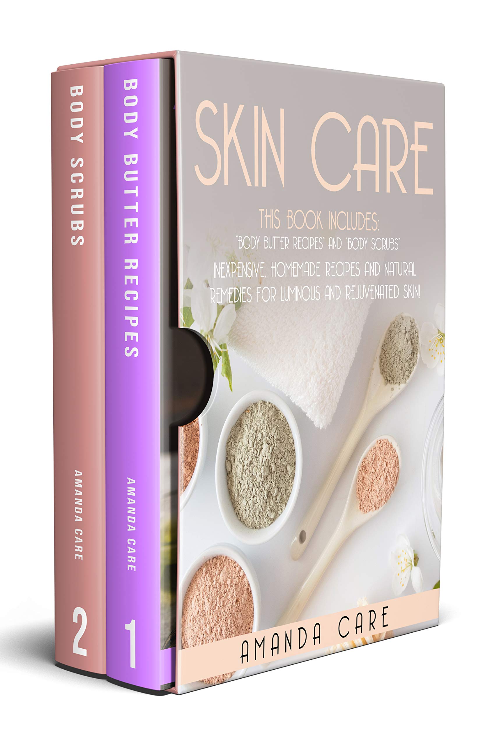 SKIN CARE : 2 Books In 1: "Body Butter Recipes And Scrubs": Inexpensive ...