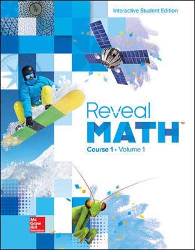 Reveal Math Course 1, Interactive Student Edition, Volume 1 by McGraw ...