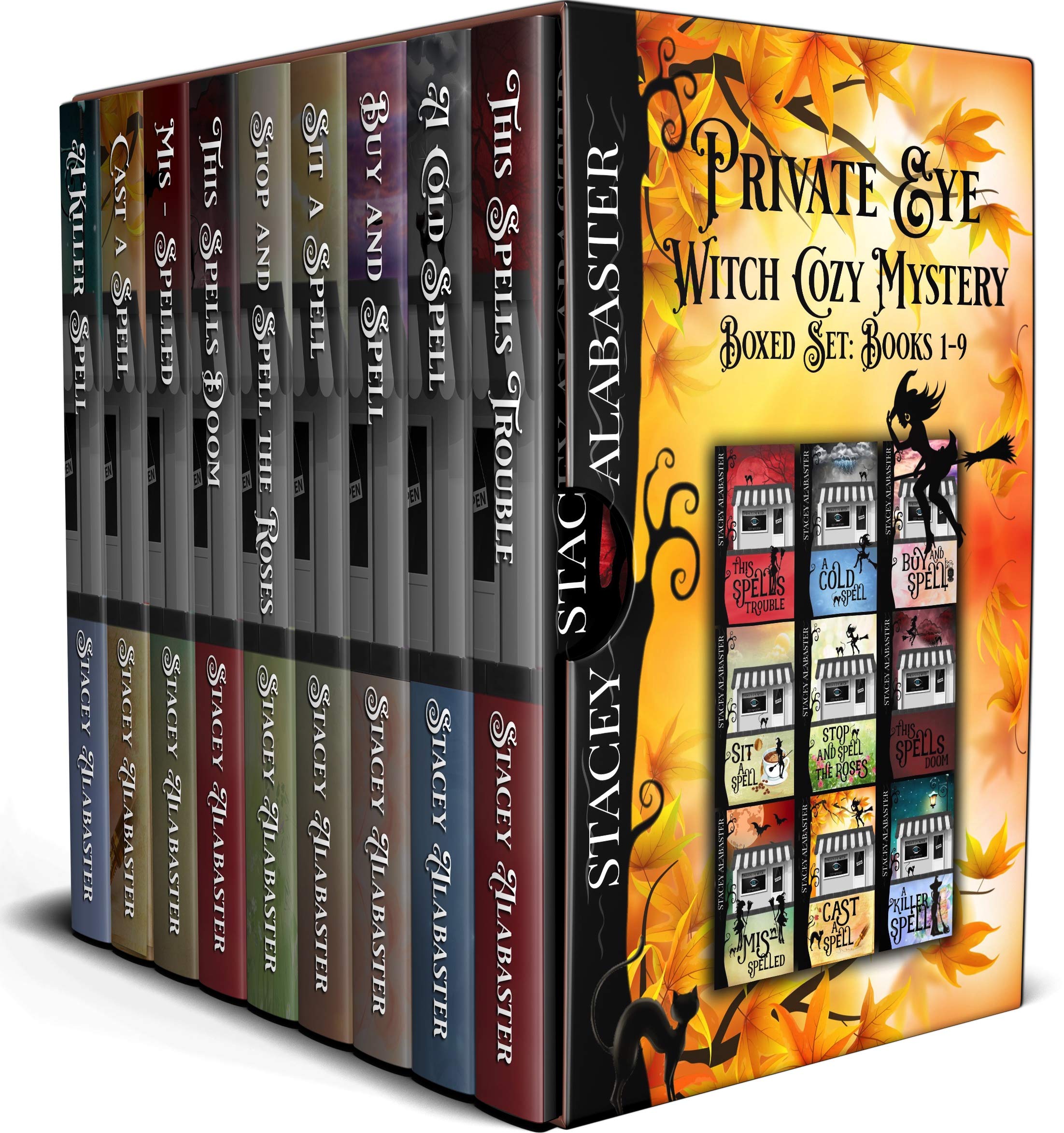 Private Eye Witch Cozy Mystery Boxed Set: Books 1 - 9 by Stacey ...