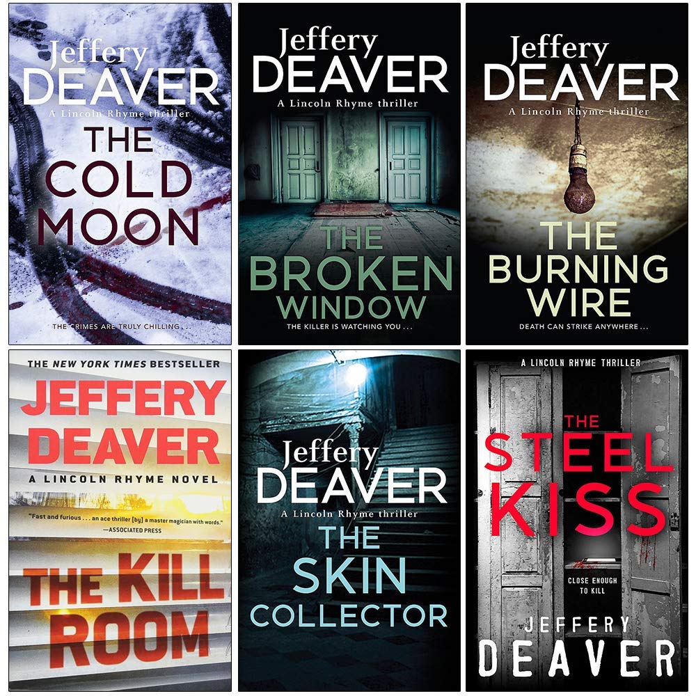 Lincoln Rhyme Series 7-12 Collection 6 Books Set By Jeffery Deaver by ...