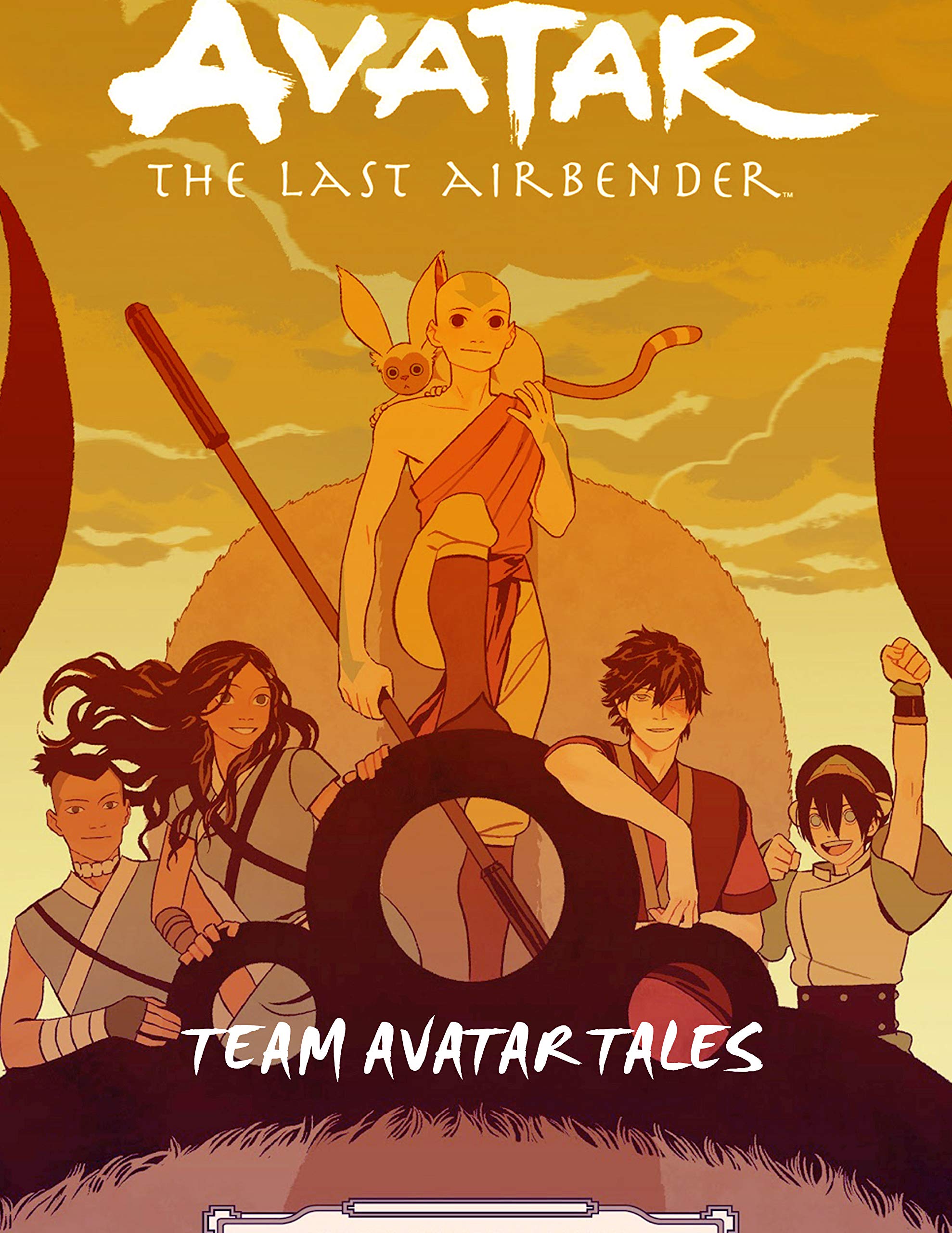 Avatar: The Last Airbender Team Avatar Tales Comics Book Nickelodeon ...