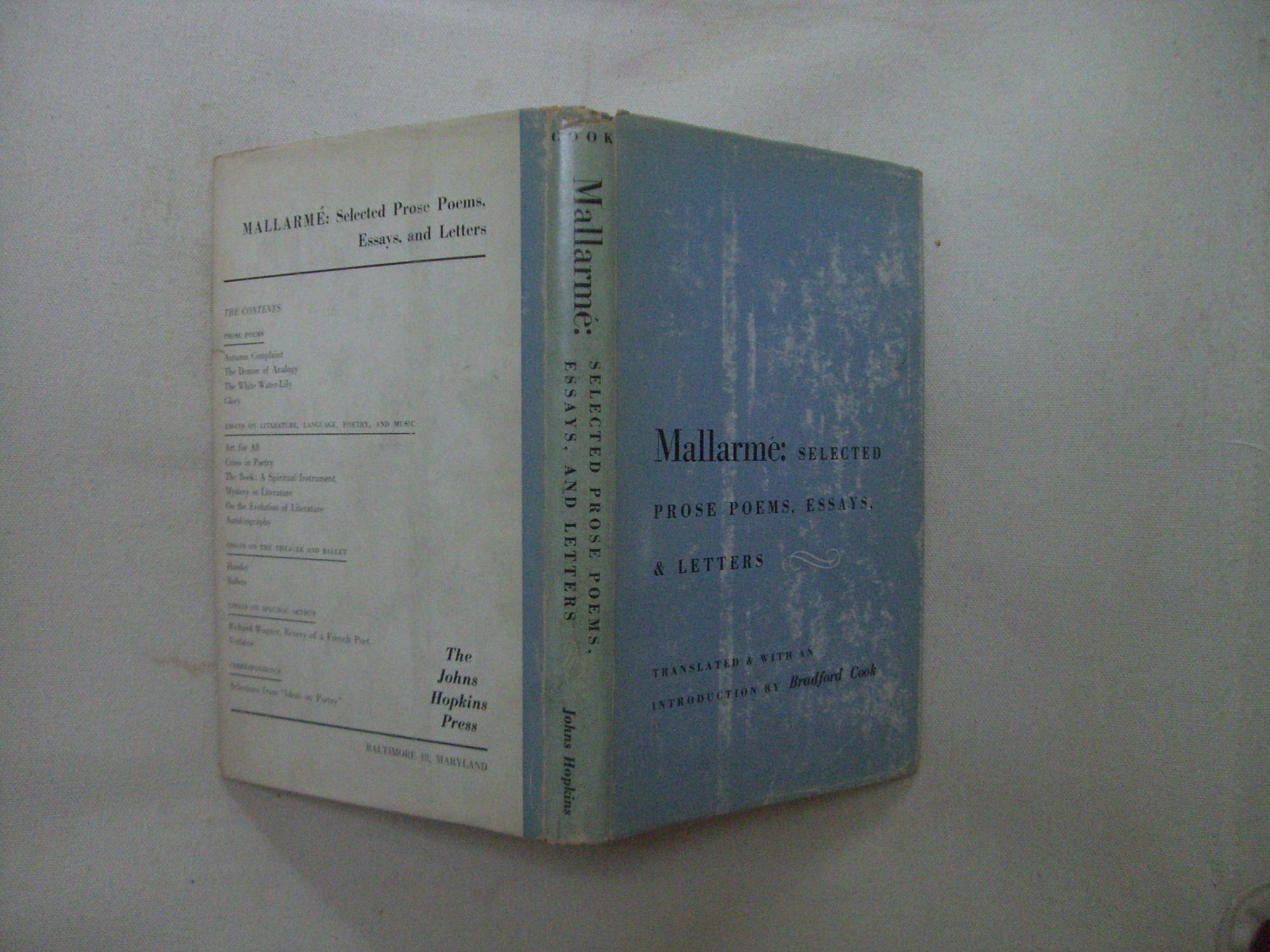 Selected Prose Poems, Essays, and Letters by Stéphane Mallarmé | Goodreads