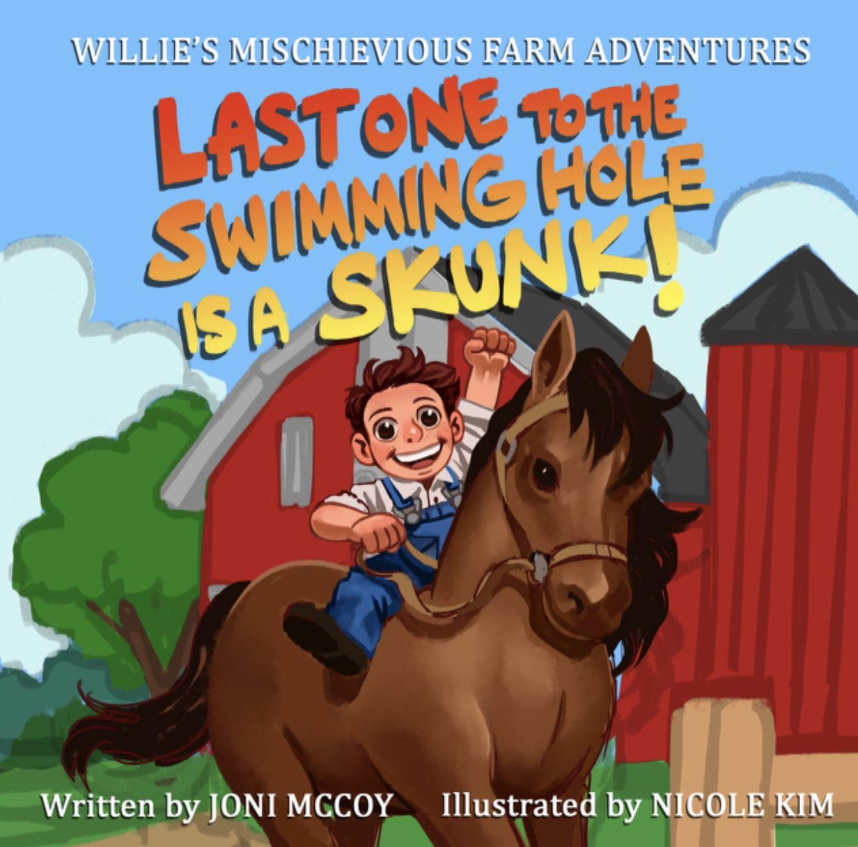 Last one to the swimming hole is a skunk by Joni McCoy | Goodreads