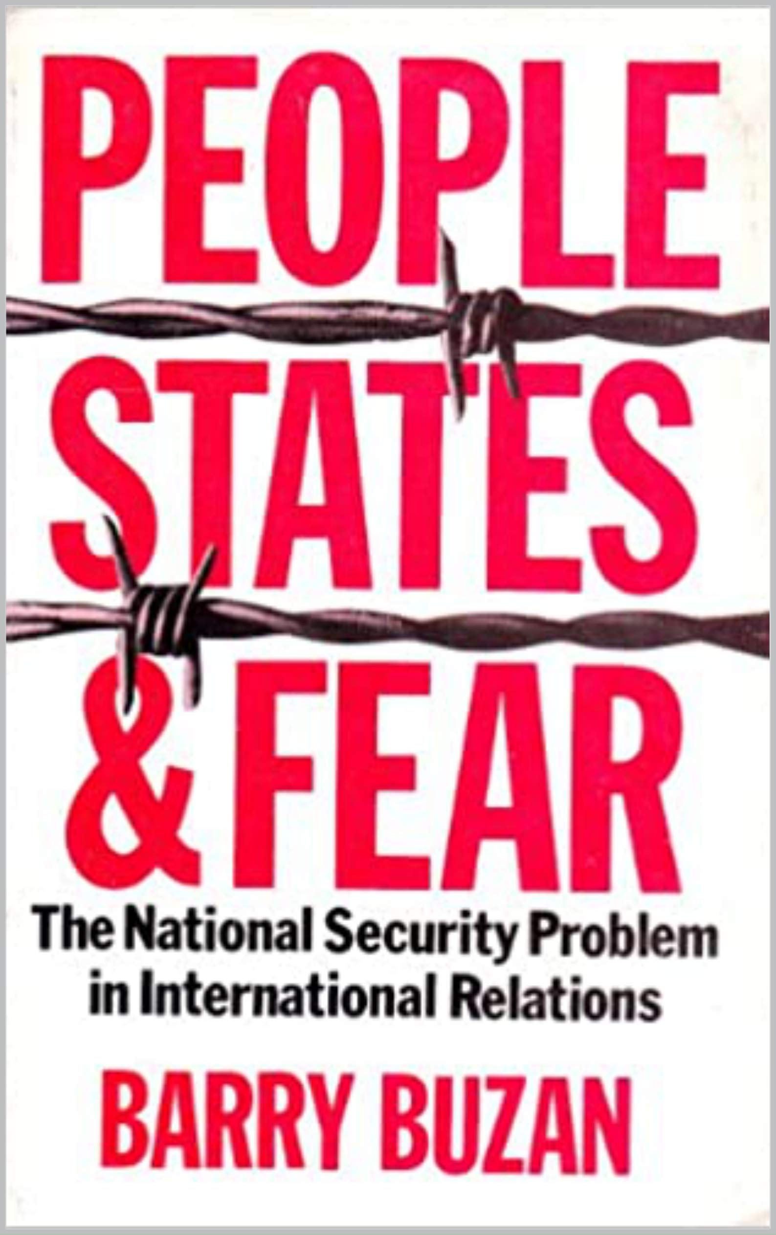People, states, and fear: The national security problem in ...