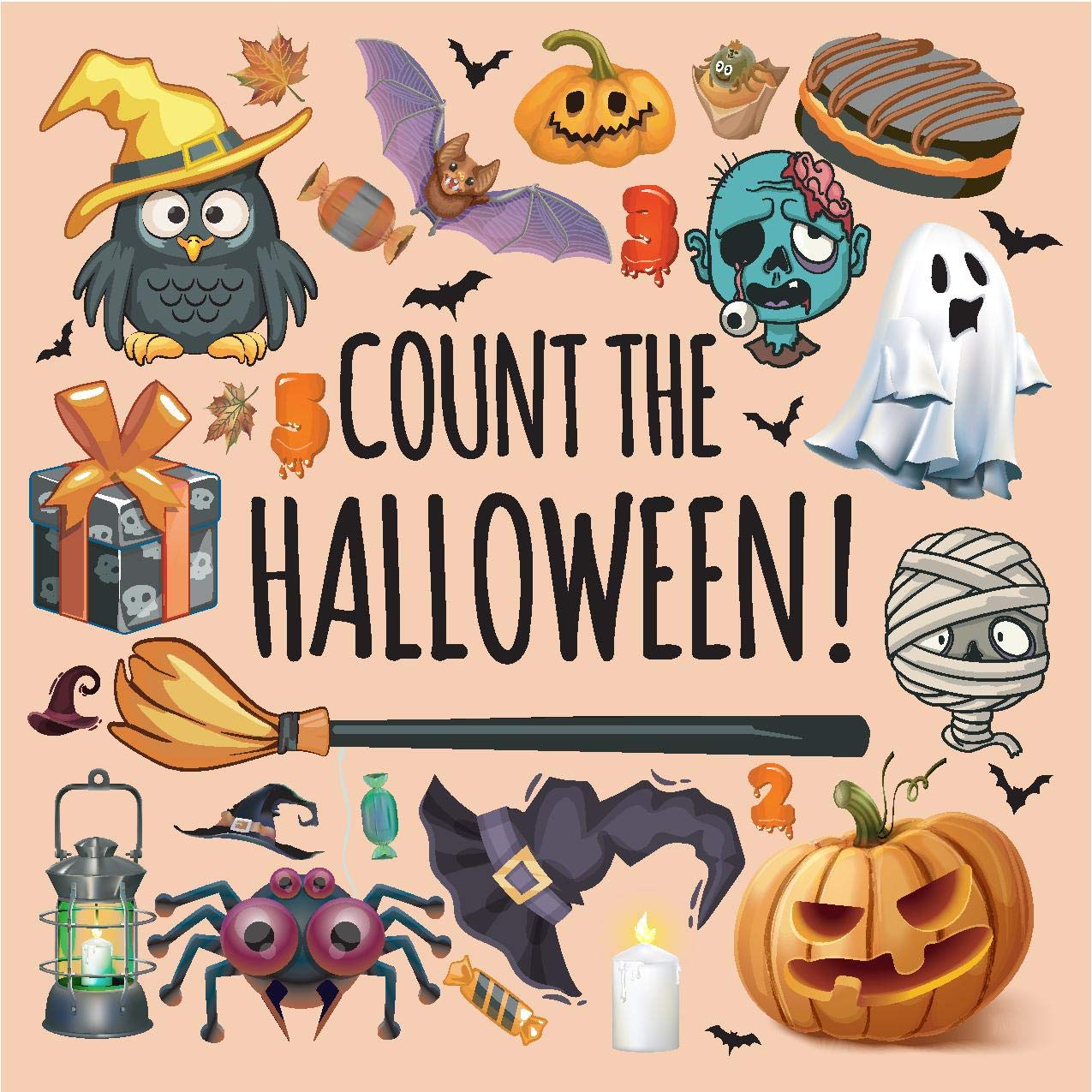 Count The Halloween!: A fun Counting and Guessing Book For 3 years old ...