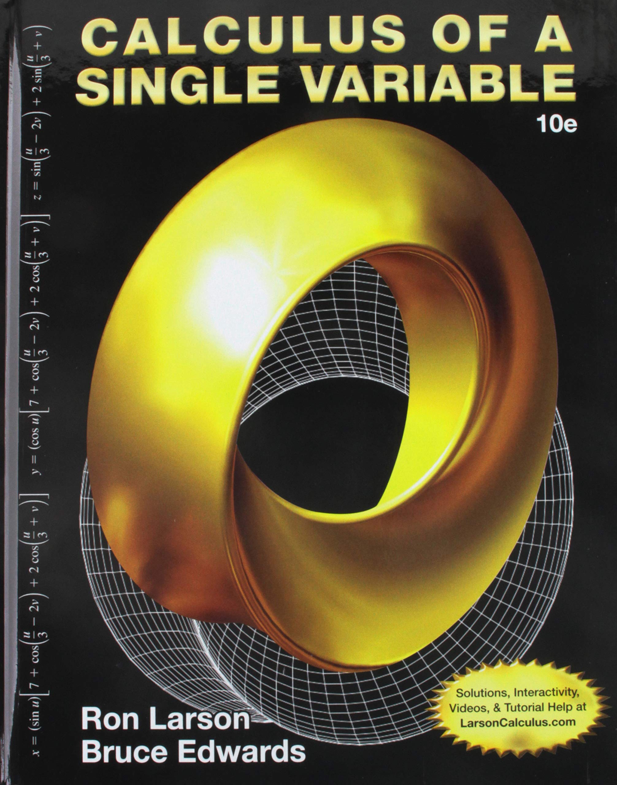 Bundle: Calculus of a Single Variable, 10th + WebAssign Printed Access Card for Larson/Edwards ...