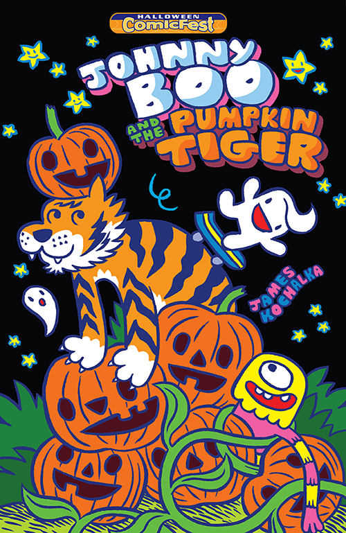 Johnny Boo and the Pumpkin Tiger HCF 2016 by James Kochalka | Goodreads