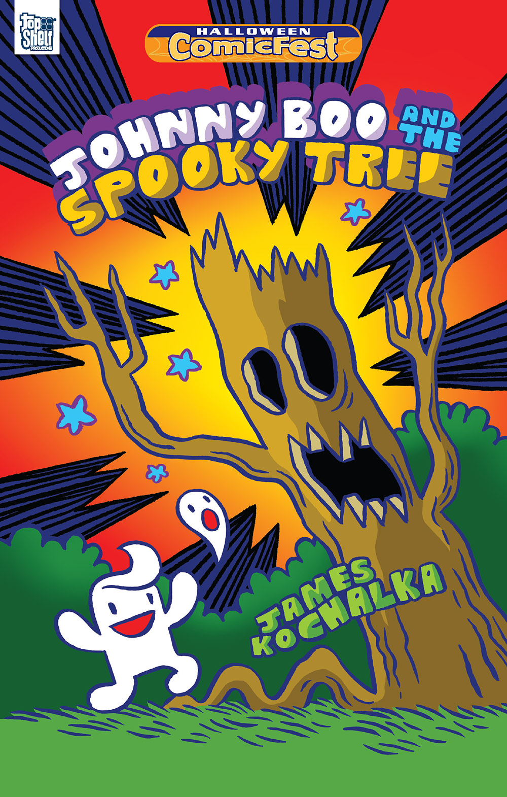 Johnny Boo and the Spooky Tree HCF 2018 by James Kochalka | Goodreads