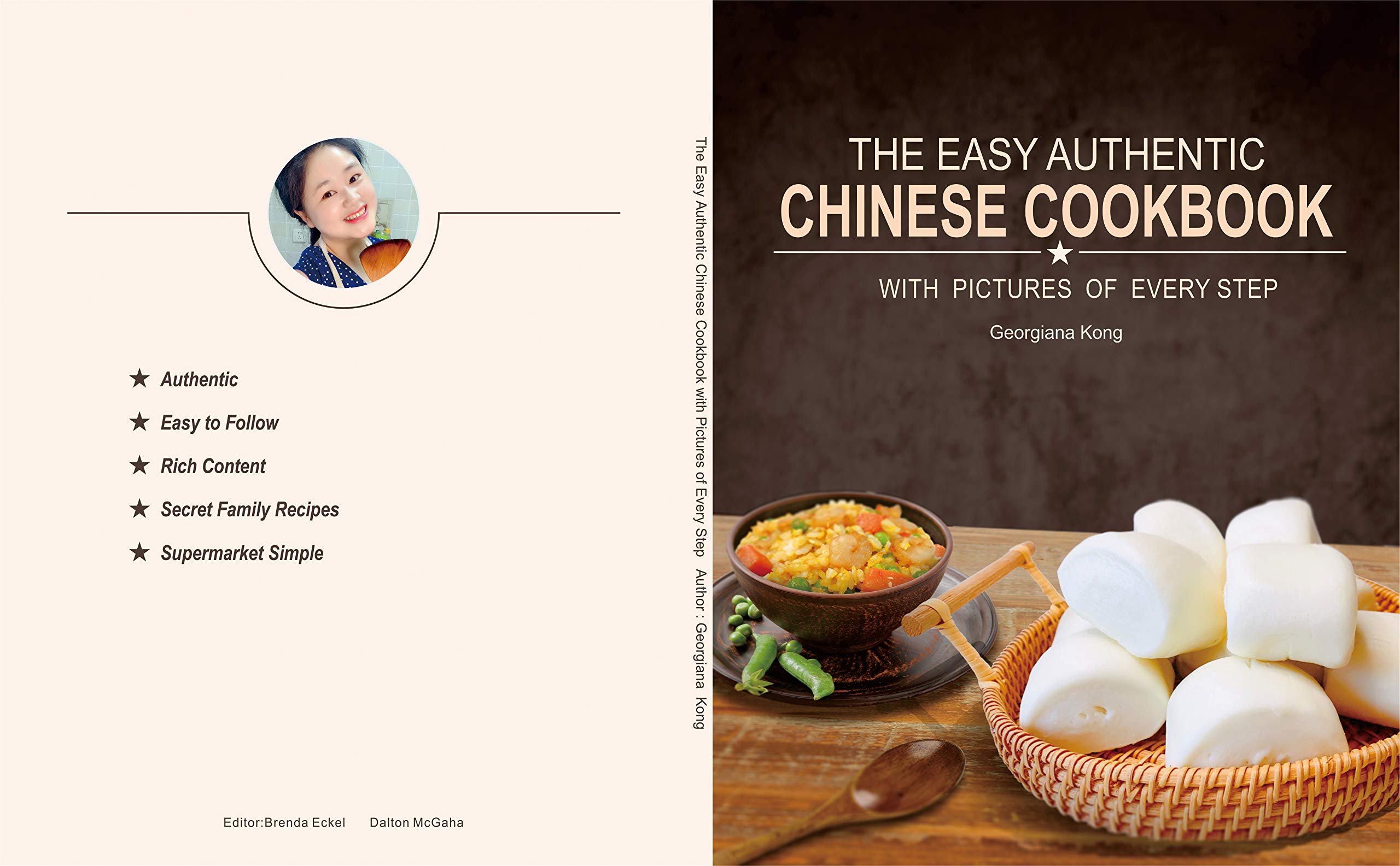 The Easy Authentic Chinese Cookbook with Pictures of Every Step : Lots ...