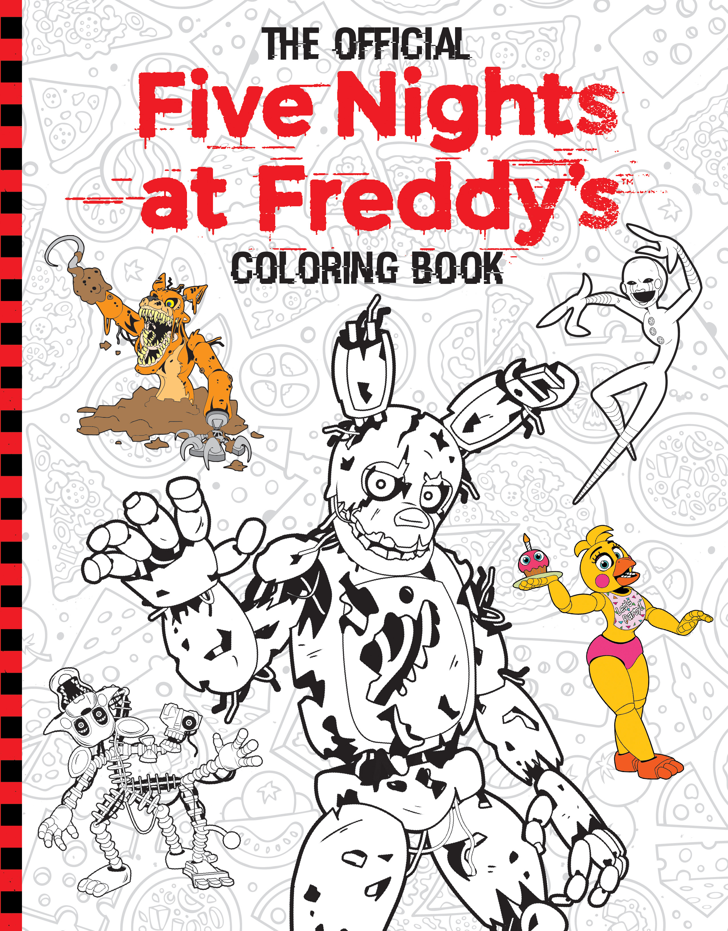 Five Nights at Freddy's Official Coloring Book: An AFK Book by ...
