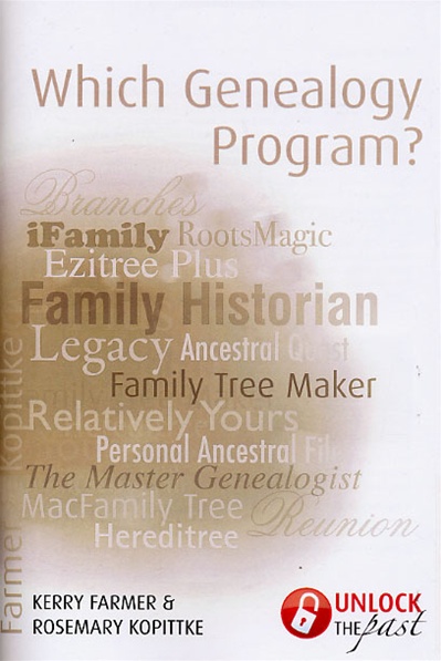 Which Genealogy Program? by Kerry Farmer | Goodreads