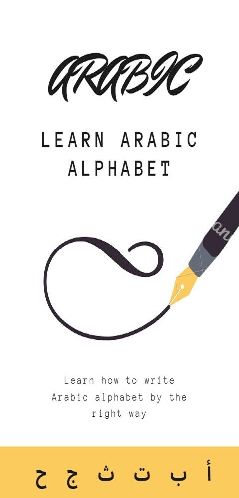 LEARN ARABIC ALPHABET: Learn how to write Arabic alphabet by the right ...