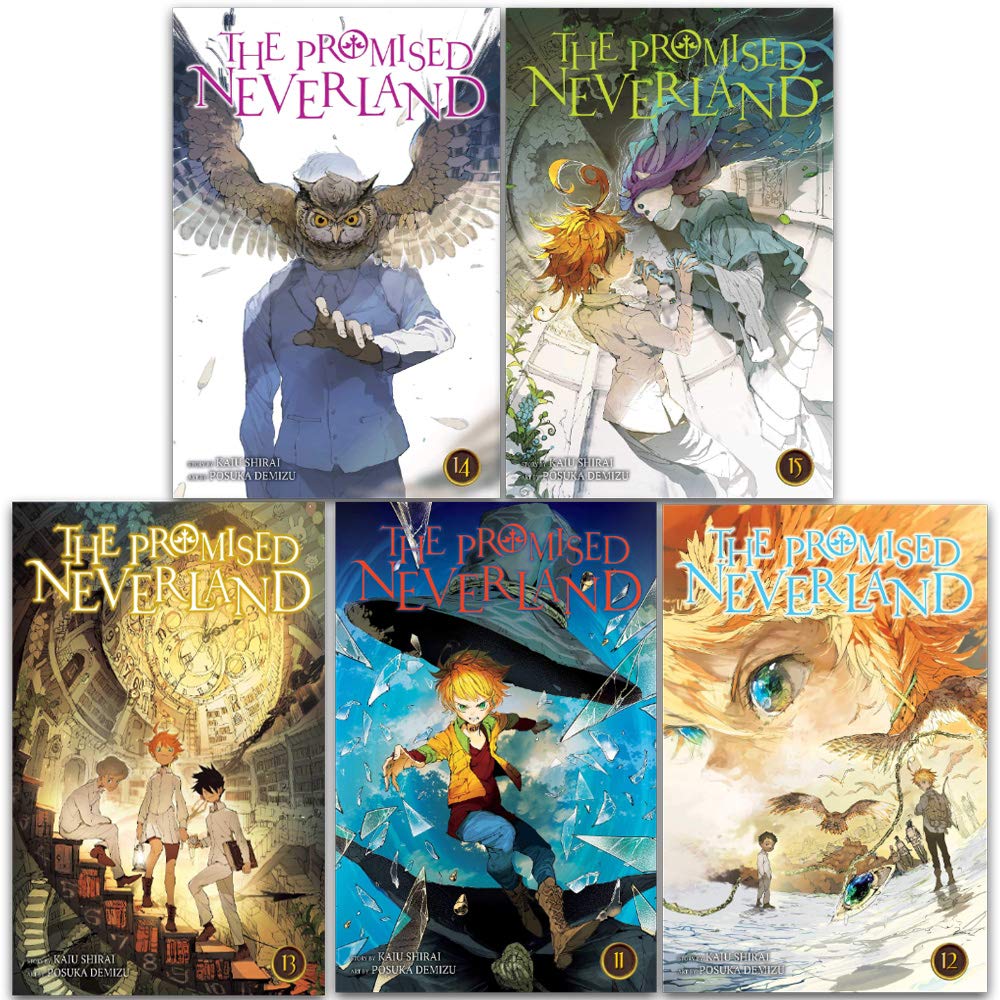 The Promised Neverland Vol (11-15): 5 Books Collection Set by Kaiu ...