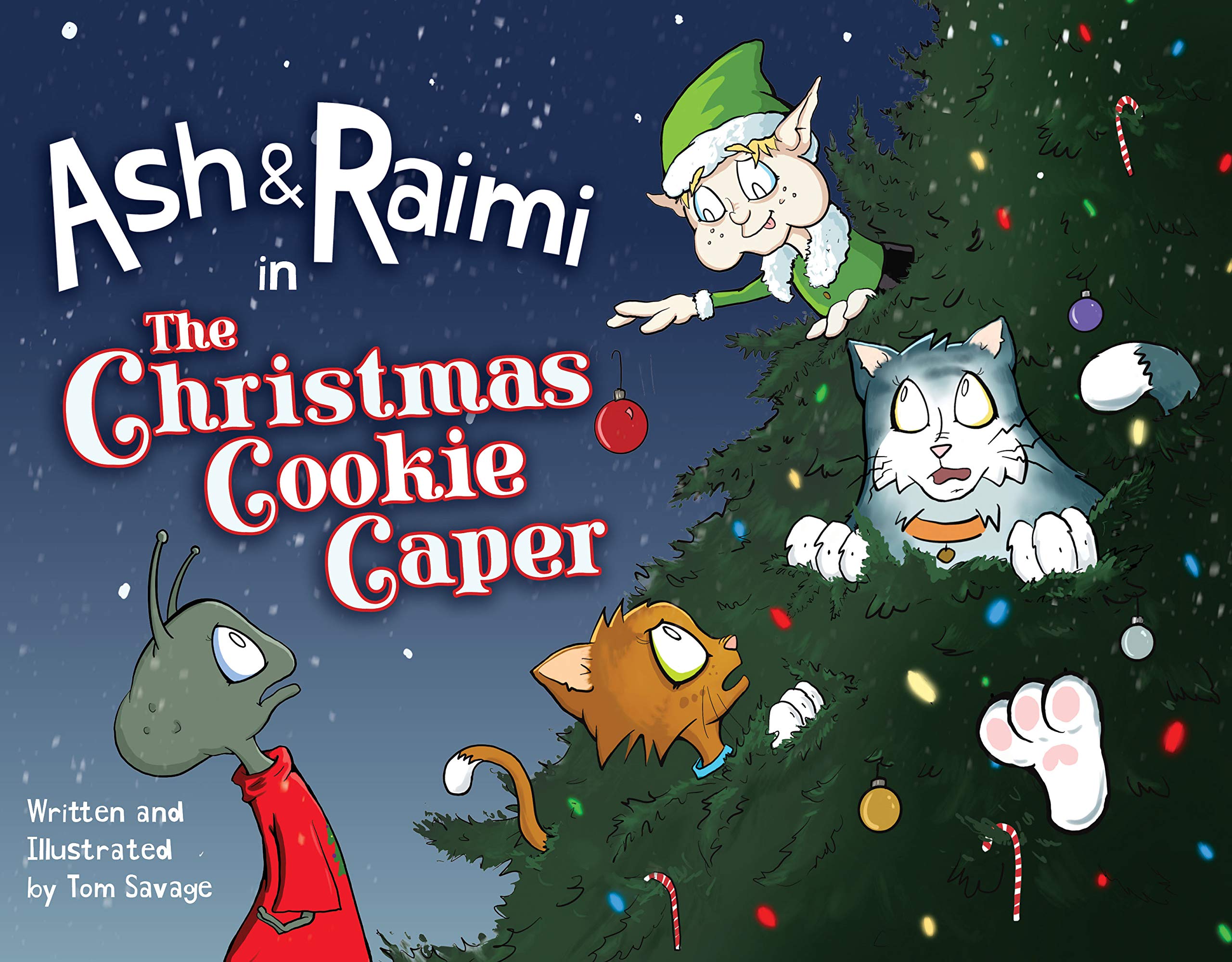 Ash and Raimi in The Christmas Cookie Caper by Tom Savage | Goodreads