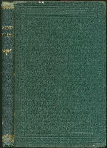 Bacon's Essays with Memoir and Notes by Francis Bacon | Goodreads