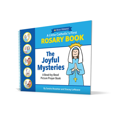 A Little Catholic's First Rosary Book: The Joyful Mysteries Bead-by-Bead Picture Prayer Book by ...