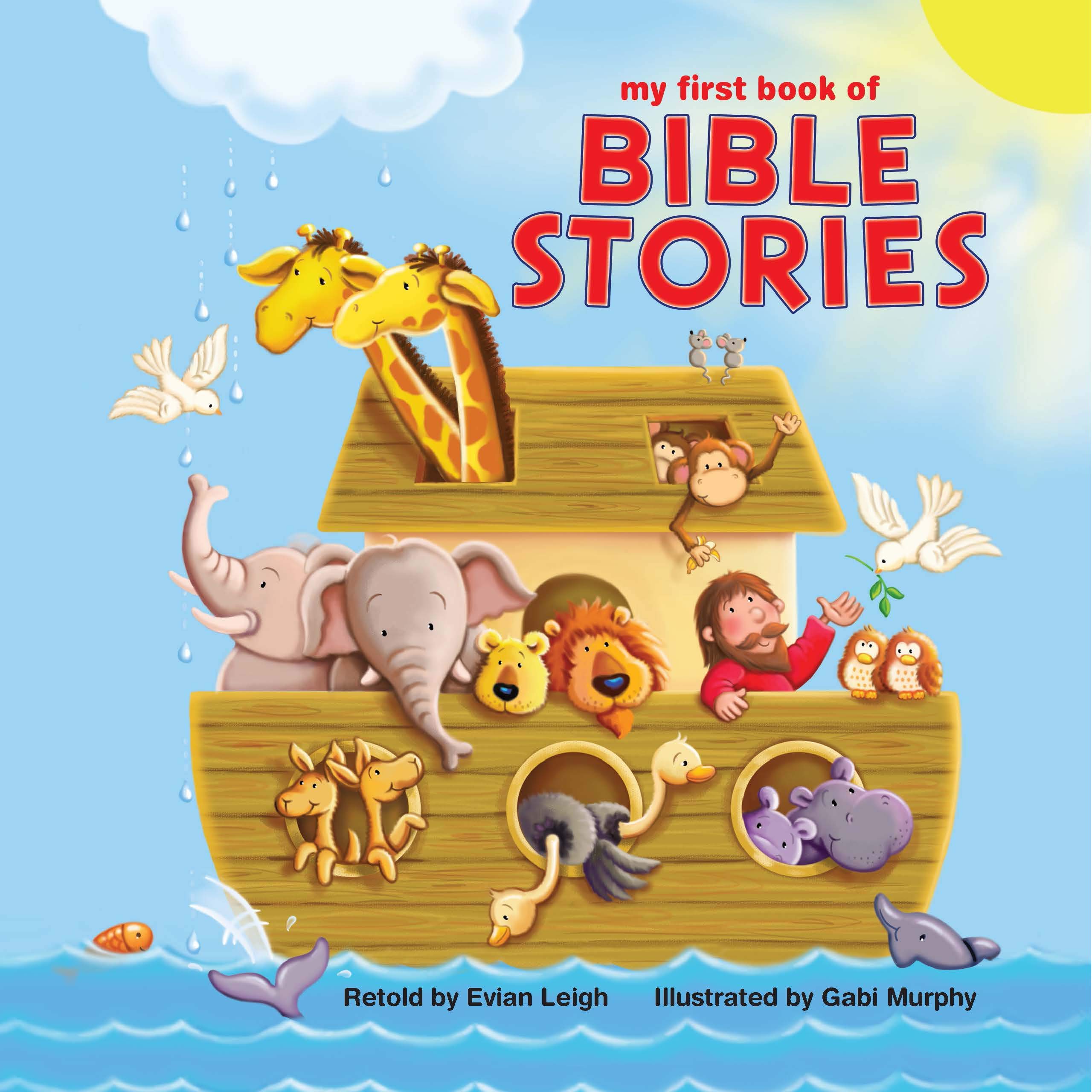 My First Book of Bible Stories - Children's Padded Board Book ...