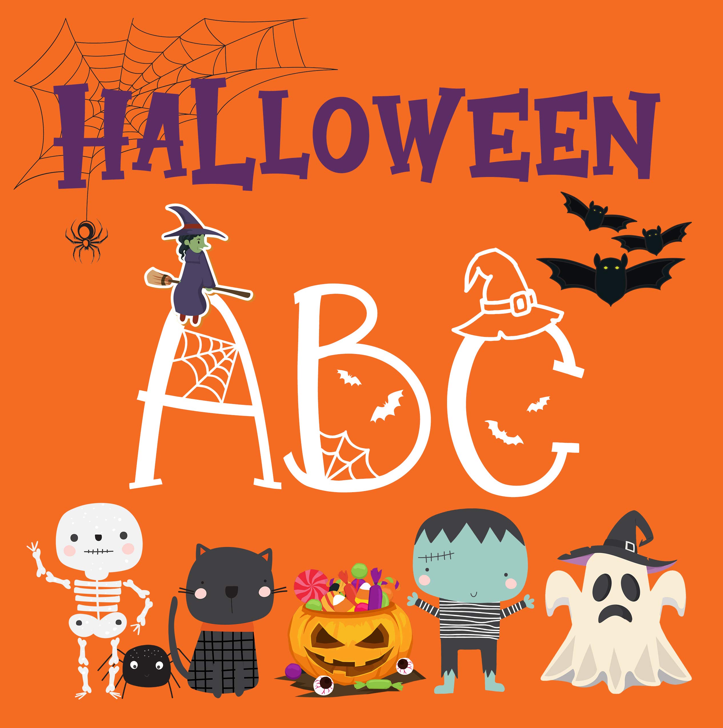 Halloween ABC Book: For Toddlers and Kids | Halloween Activity Book ...