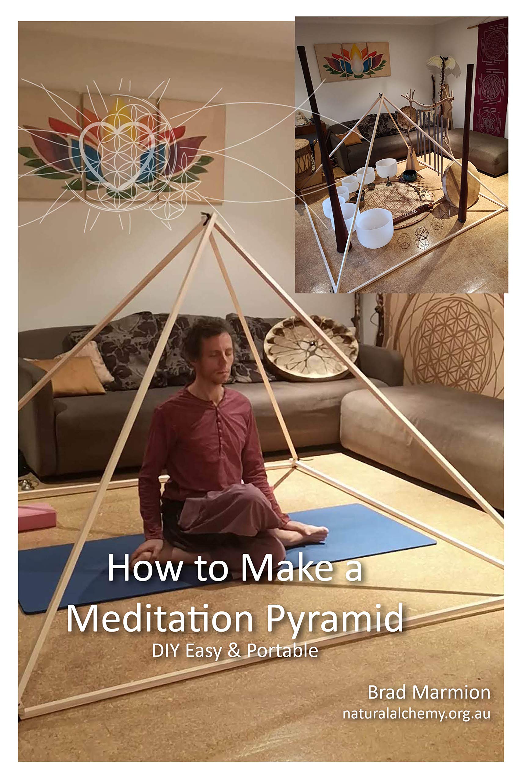 How to Make a Meditation Pyramid : DIY Easy & Portable by Brad Marmion ...